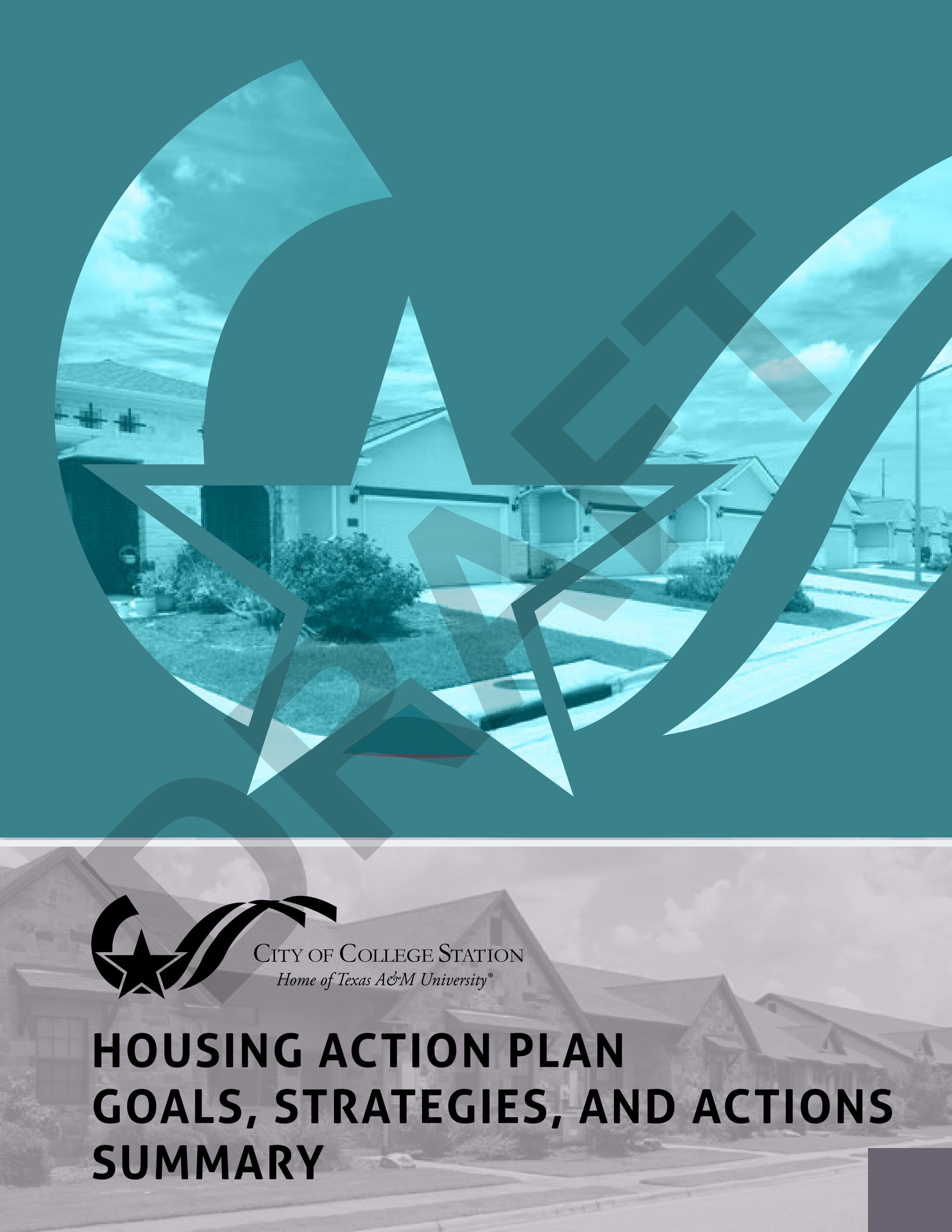 DRAFT - Housing Action Plan - Goals, Strategies, and Actions by City of ...
