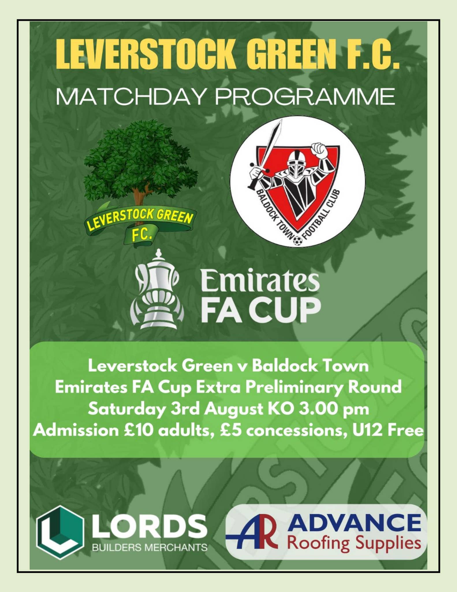 Baldock Town FC 02/08 by Leverstock Green FC - Issuu