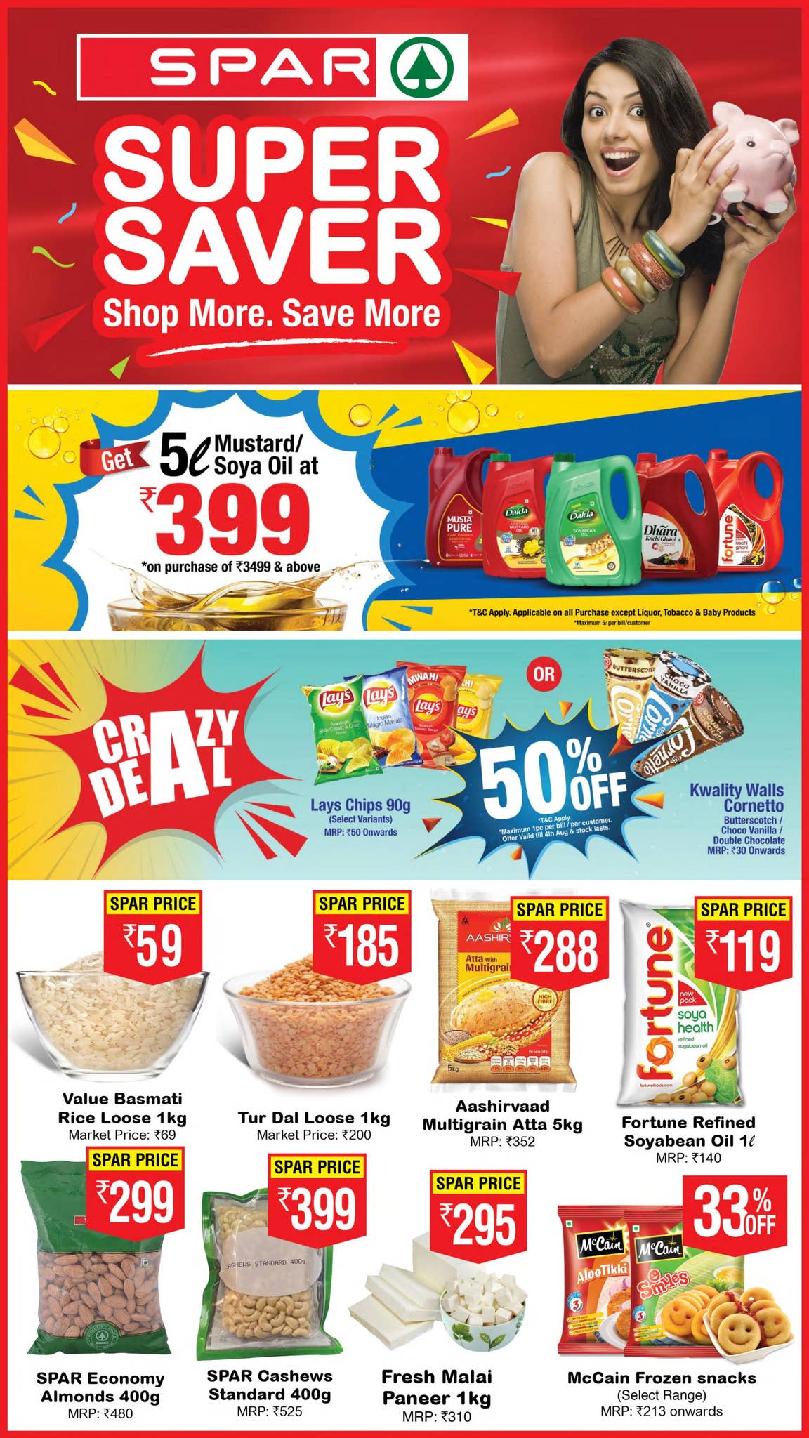 3rd & 4th Aug_SPAR Super Saver_NCR by spar_hyper_india - Issuu