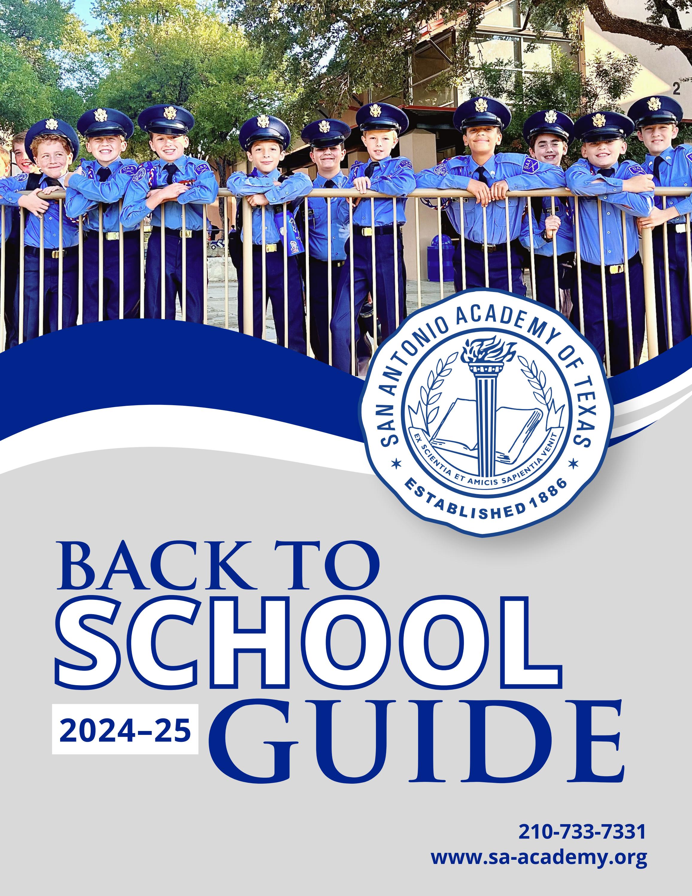 2024-25 Back-to-School Guide by San Antonio Academy of Texas - Issuu