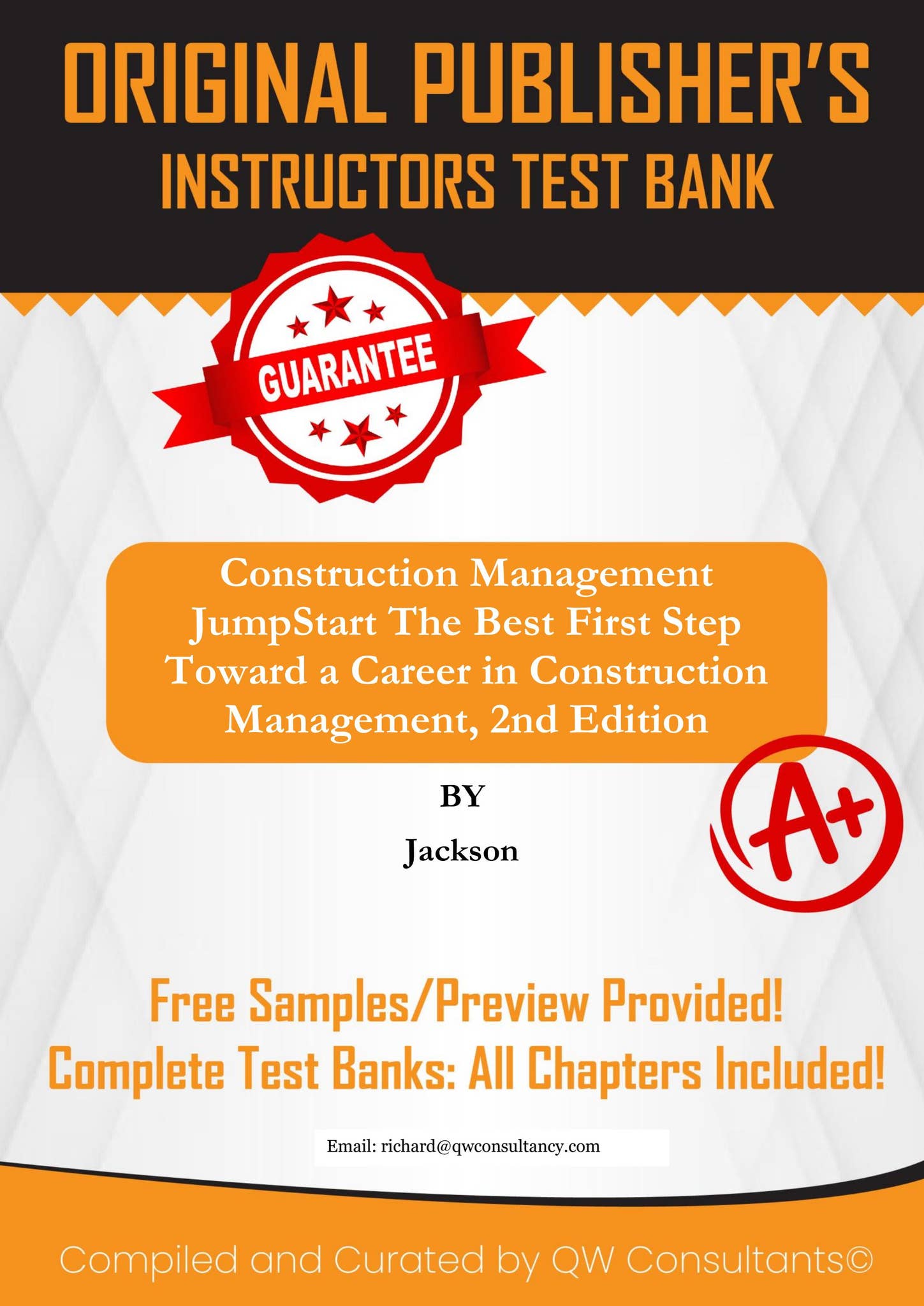 Construction Management JumpStart The Best First Step Toward a Career ...