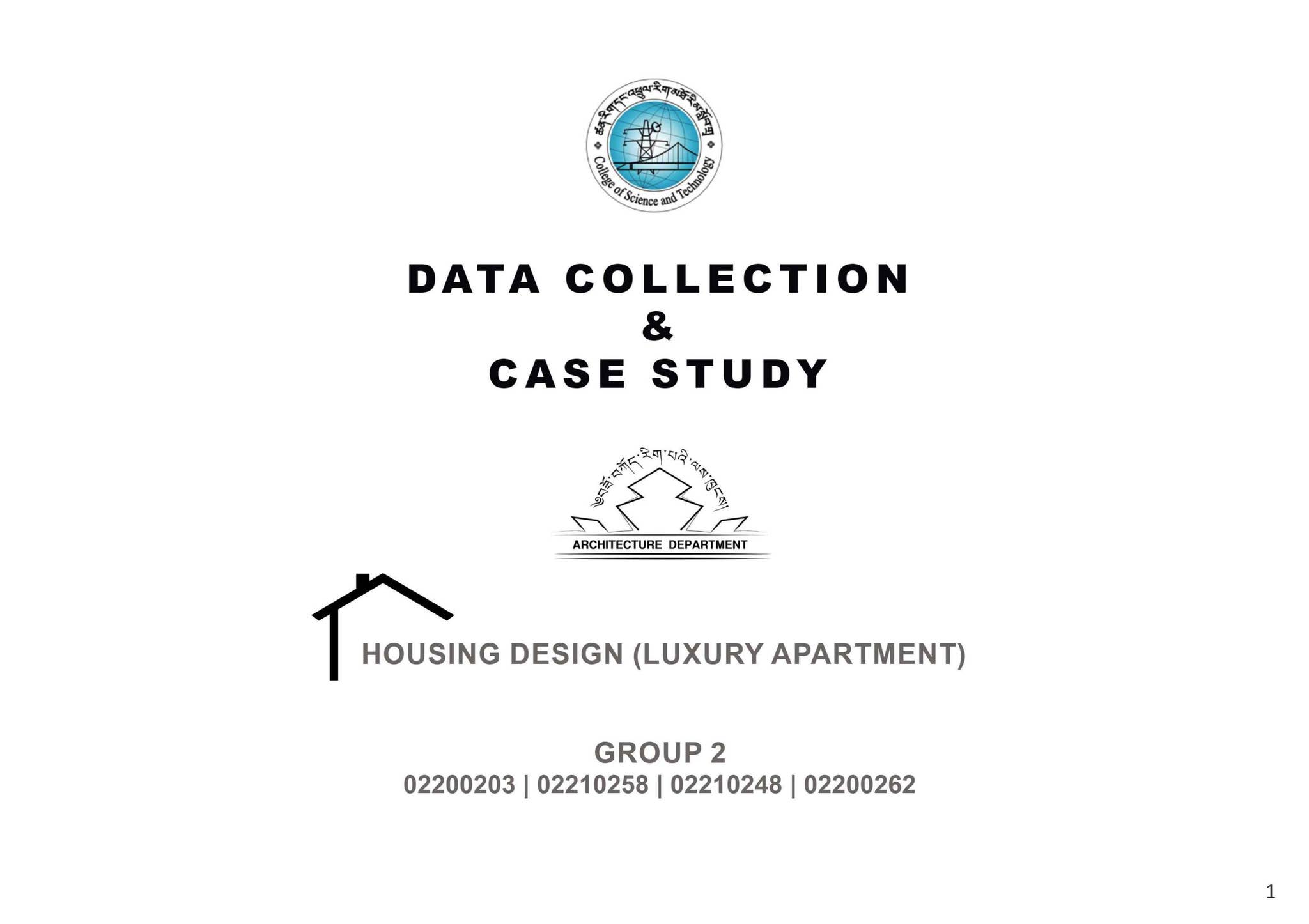 Housing Design DATA COLLECTION & CASE STUDY by Tshewang Dorji - Issuu