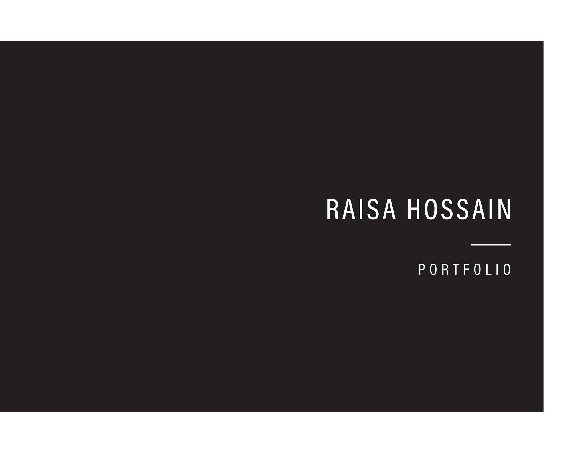 Raisa Hossain Urban Design Portfolio 2024 by Raisa Hossain - Issuu