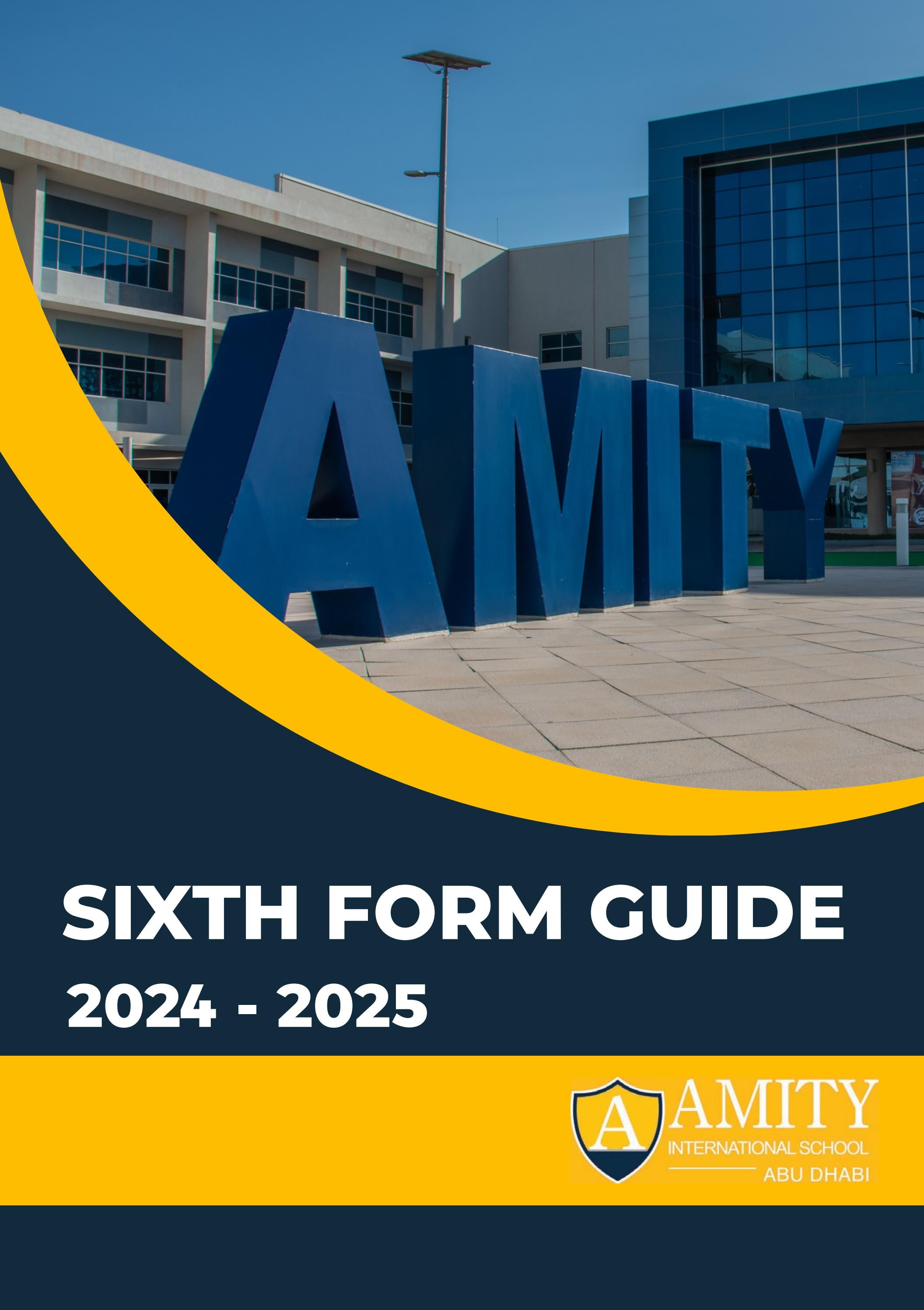 SIXTH FORM GUIDE by AmityInternationalSchool - Issuu