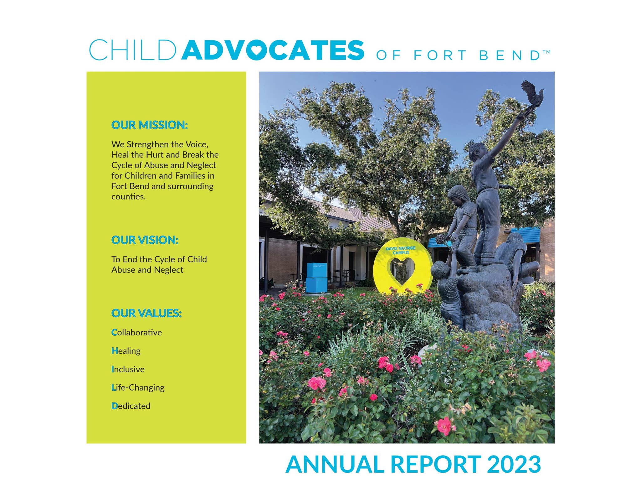 CAFB 2023 Annual Report by childadvocatesFB - Issuu