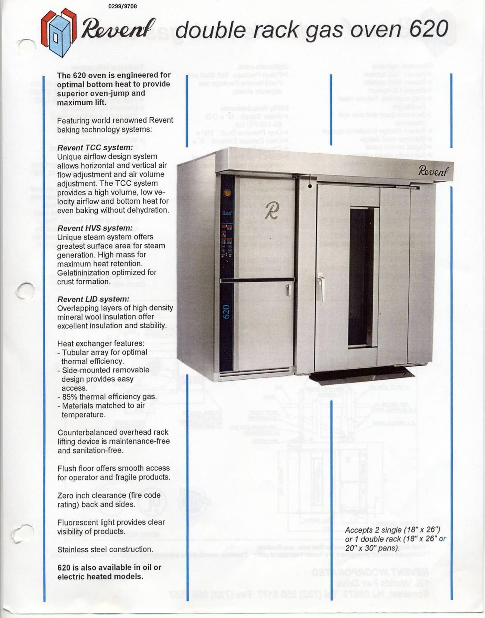 Revent 620 Double Rack Oven by fmbe - Issuu