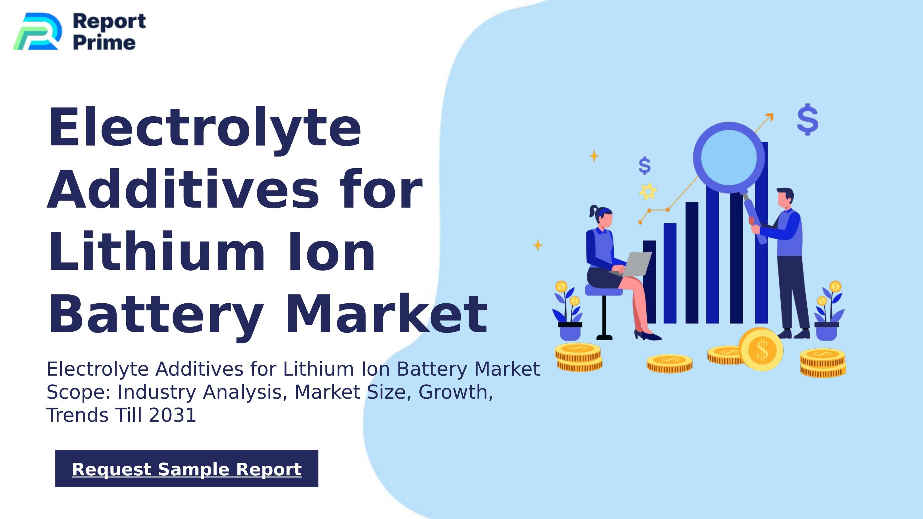 Global Electrolyte Additives for Lithium Ion Battery market cagr 10.4% ...