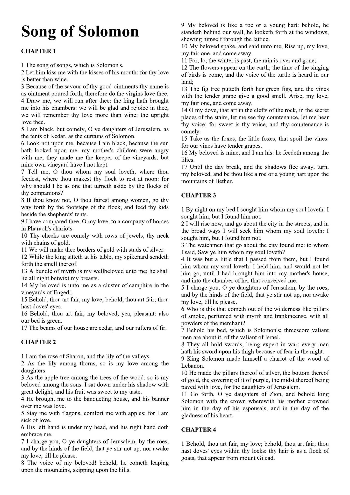 English - Song of Solomon by Filipino Tracts and Literature Society Inc ...