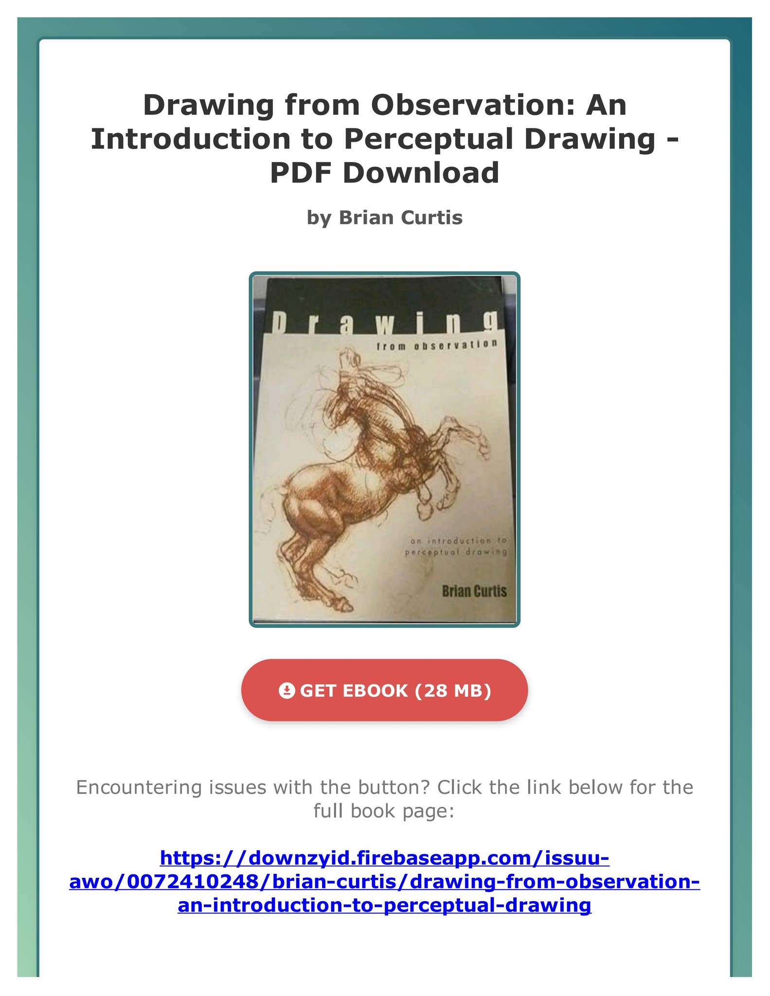 (Ebook Free) Drawing from Observation: An Introduction to Perceptual ...