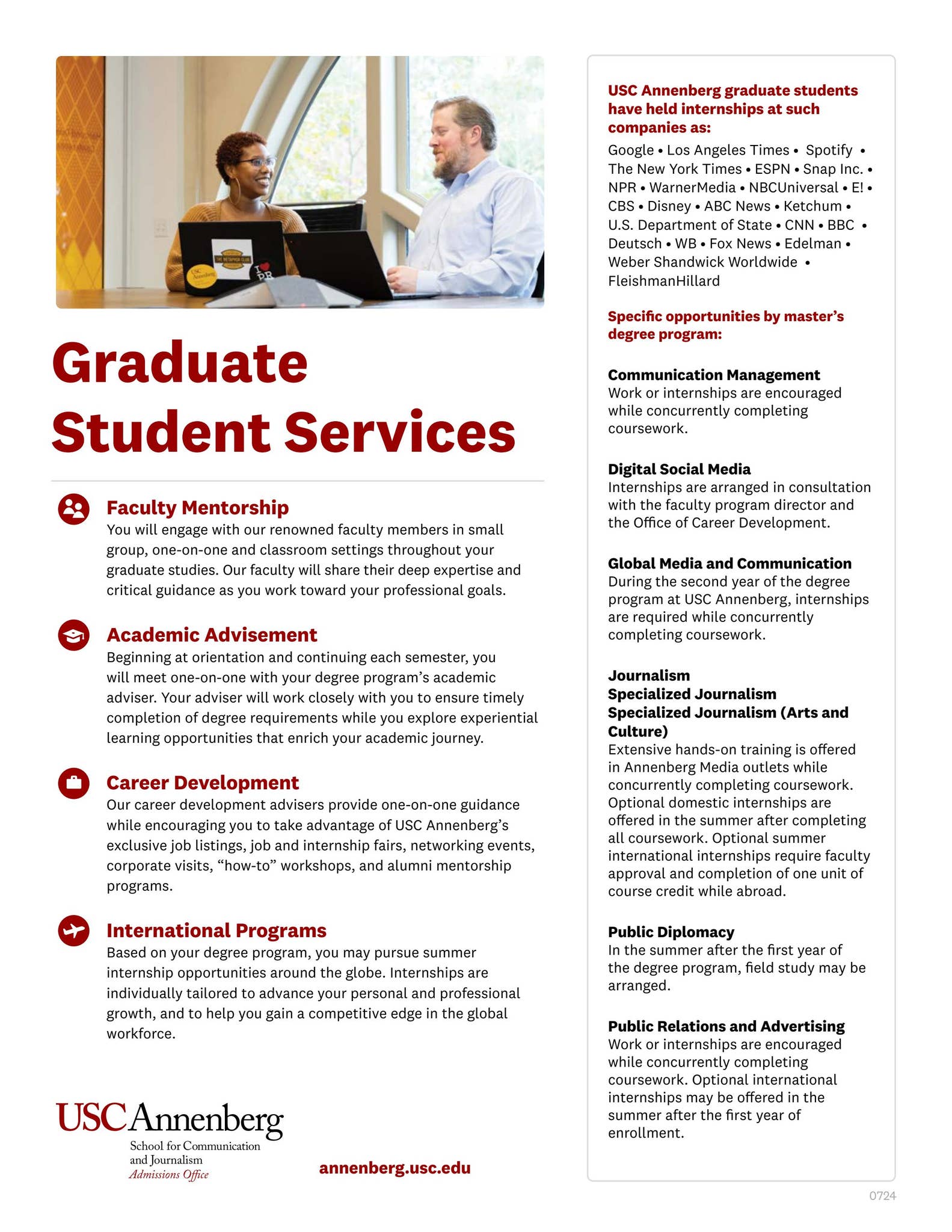 USC Annenberg Graduate Student Services by USC Annenberg School for ...