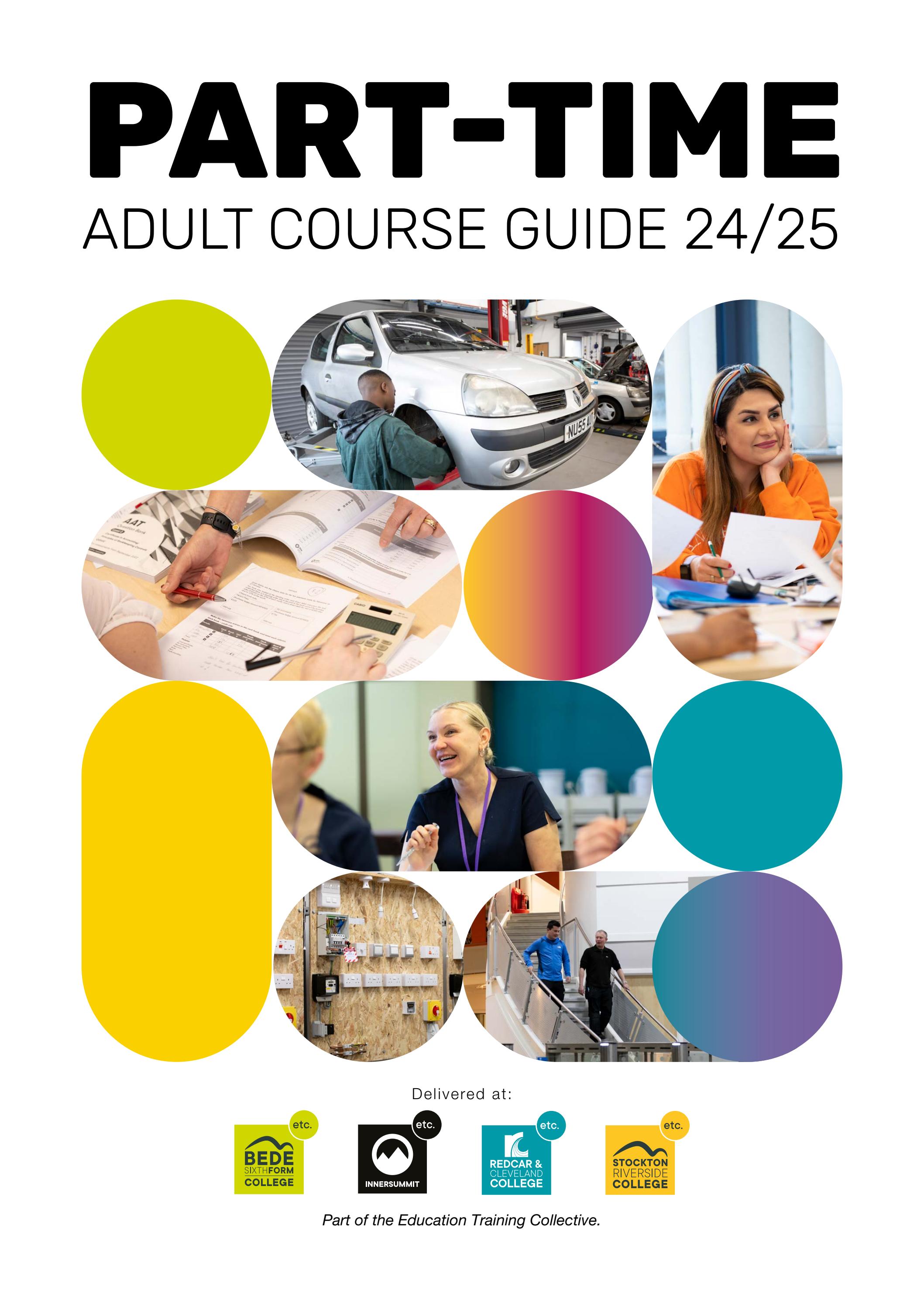 Part-time Adult Course Guide 24/25 by etcgroup - Issuu