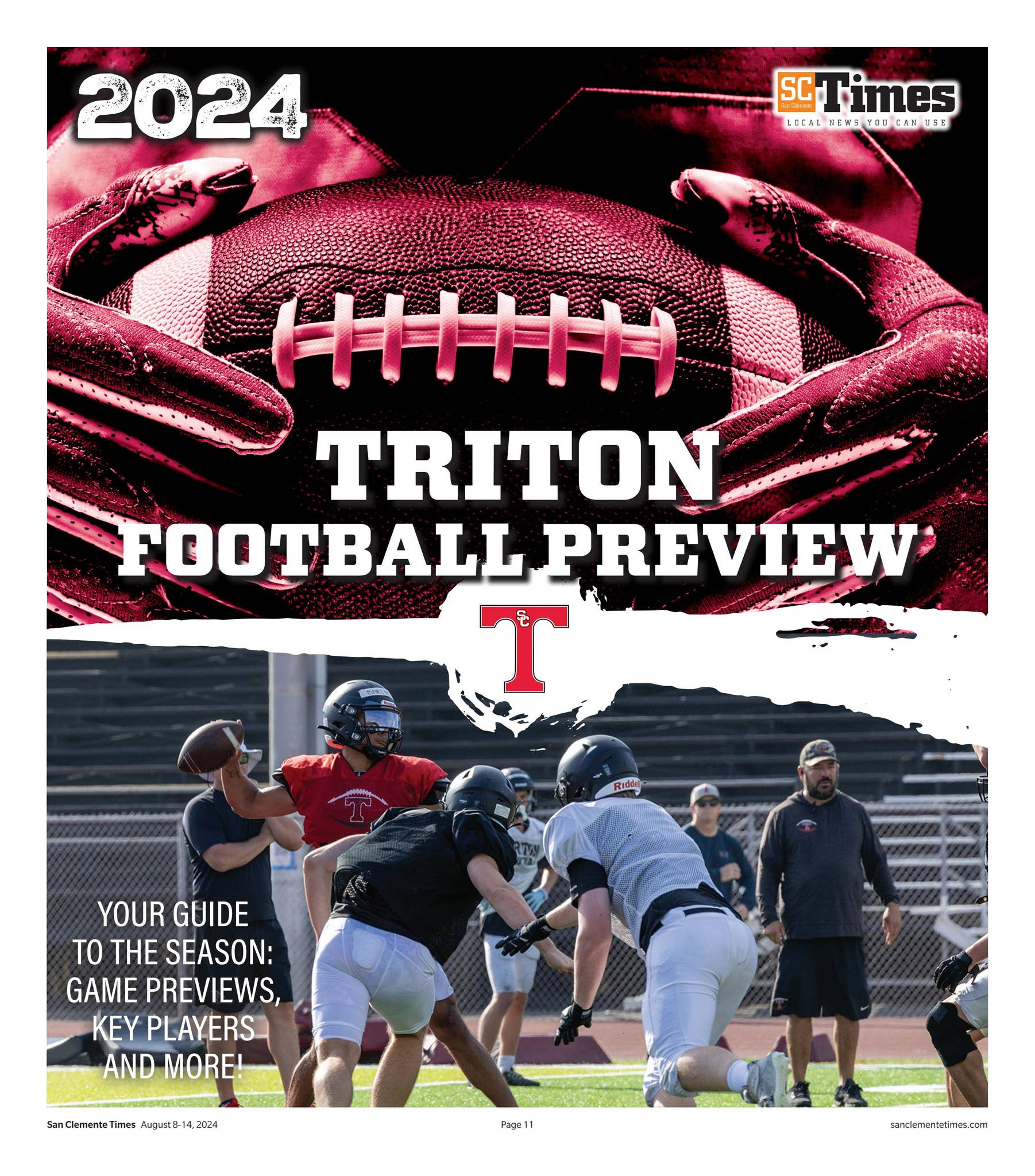 Triton Football Preview 2024 by San Clemente Times - Issuu