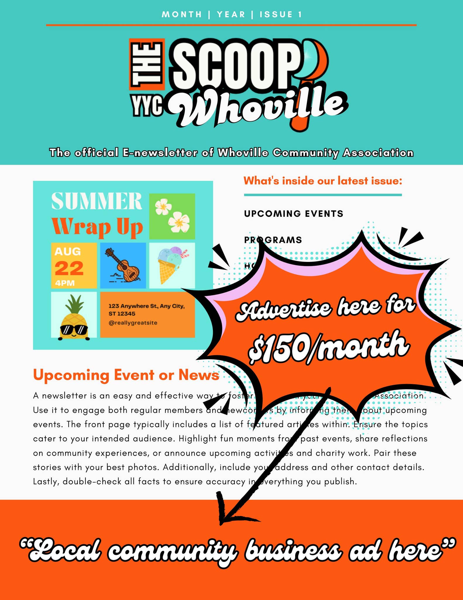 Just one Scoop by Alexandra MacQuarrie - Issuu
