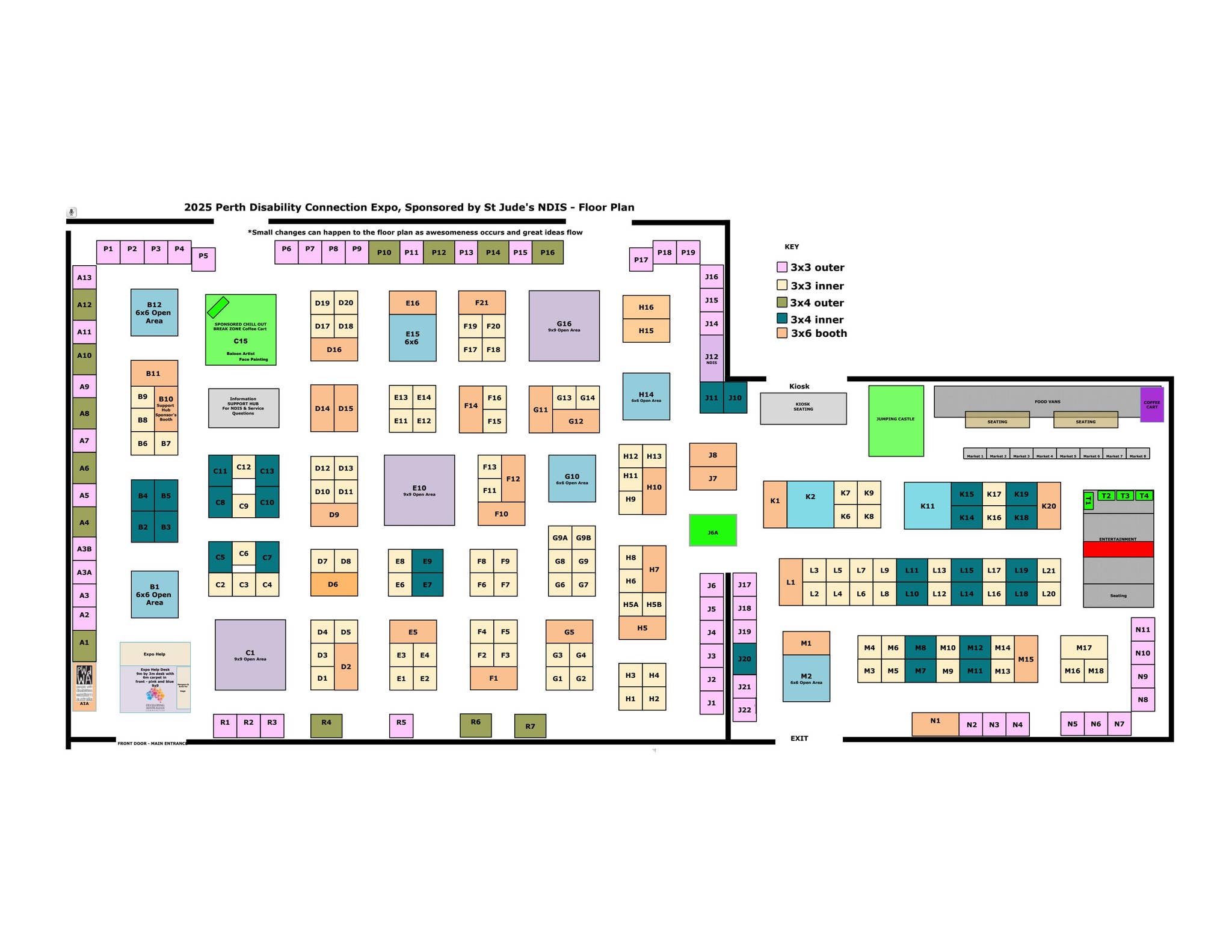 2024 Perth Disability Connection Expo, Sponsored by St Jude's - Floor ...