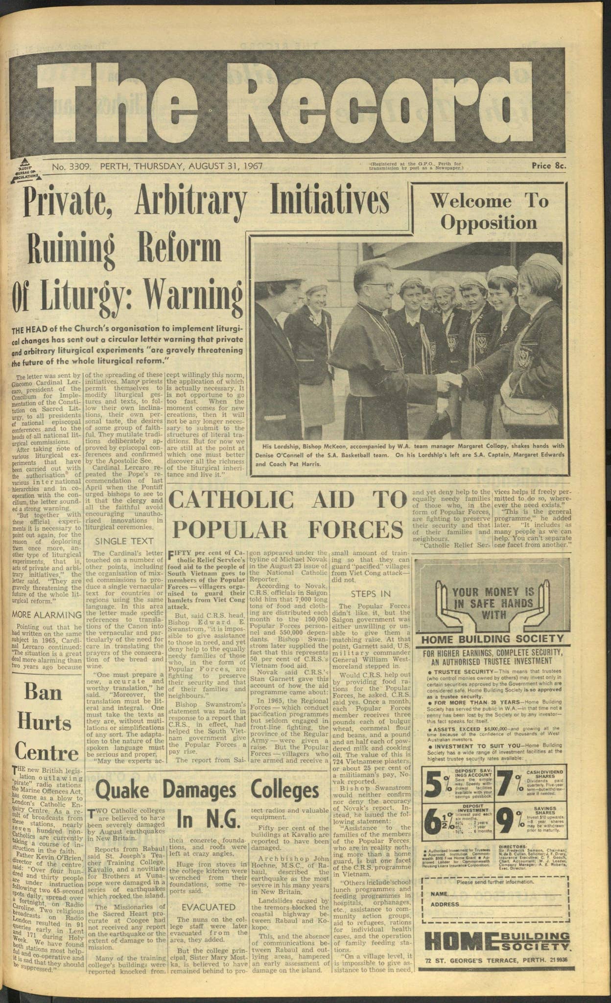 The Record Newspaper 31 August 1967 by The Record - Issuu
