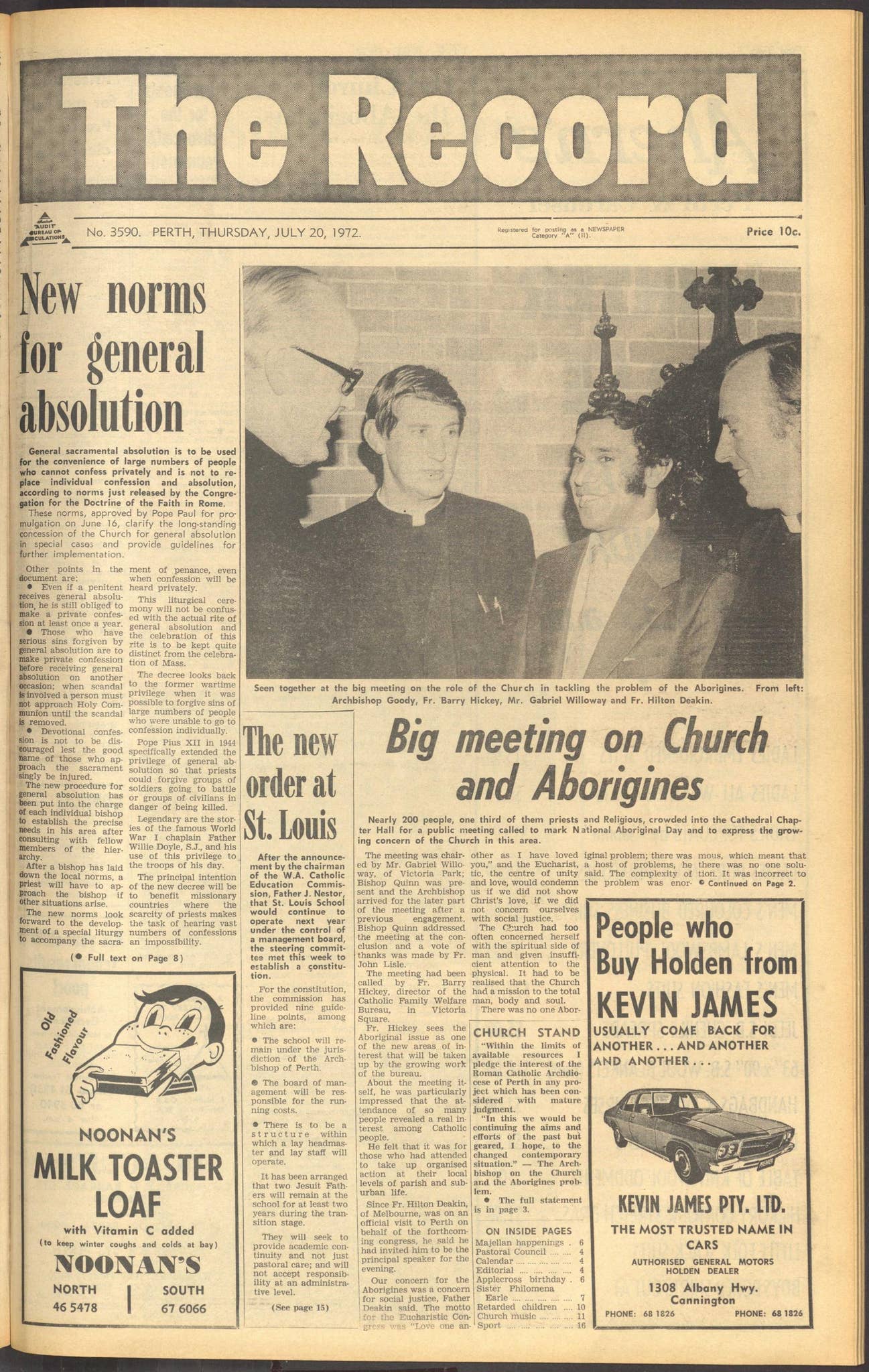 The Record Newspaper 20 July 1972 by The Record - Issuu