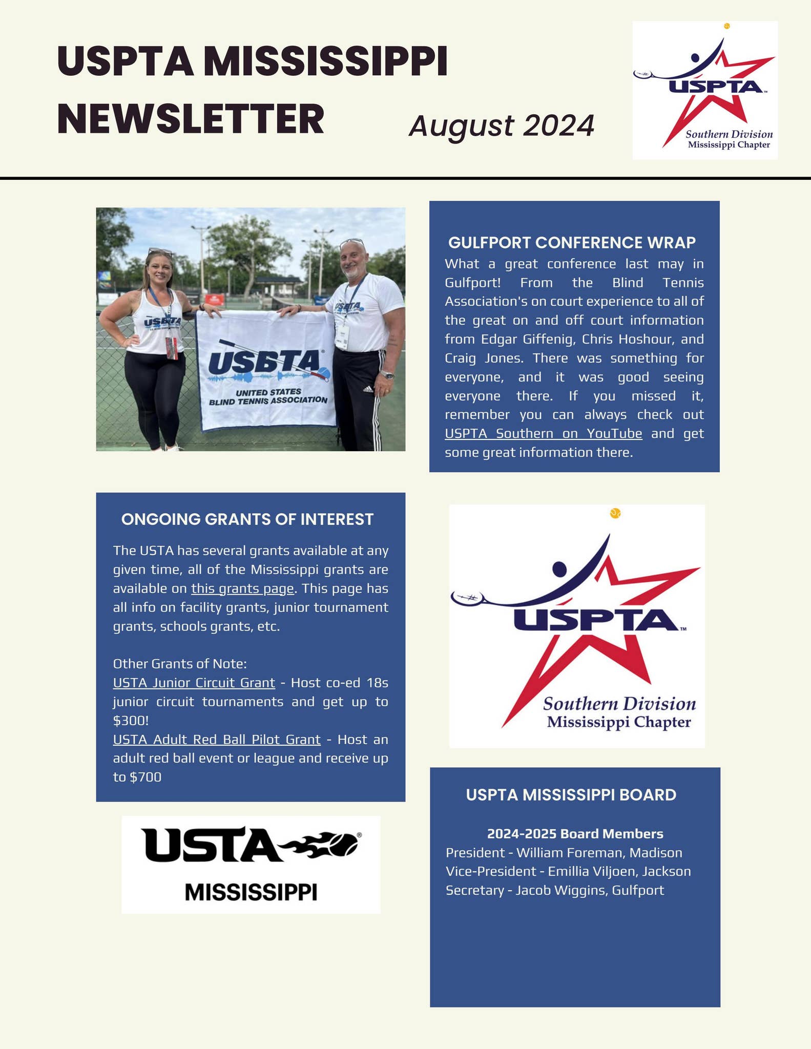 USPTA MS Summer Newsletter by USPTA Southern - Issuu