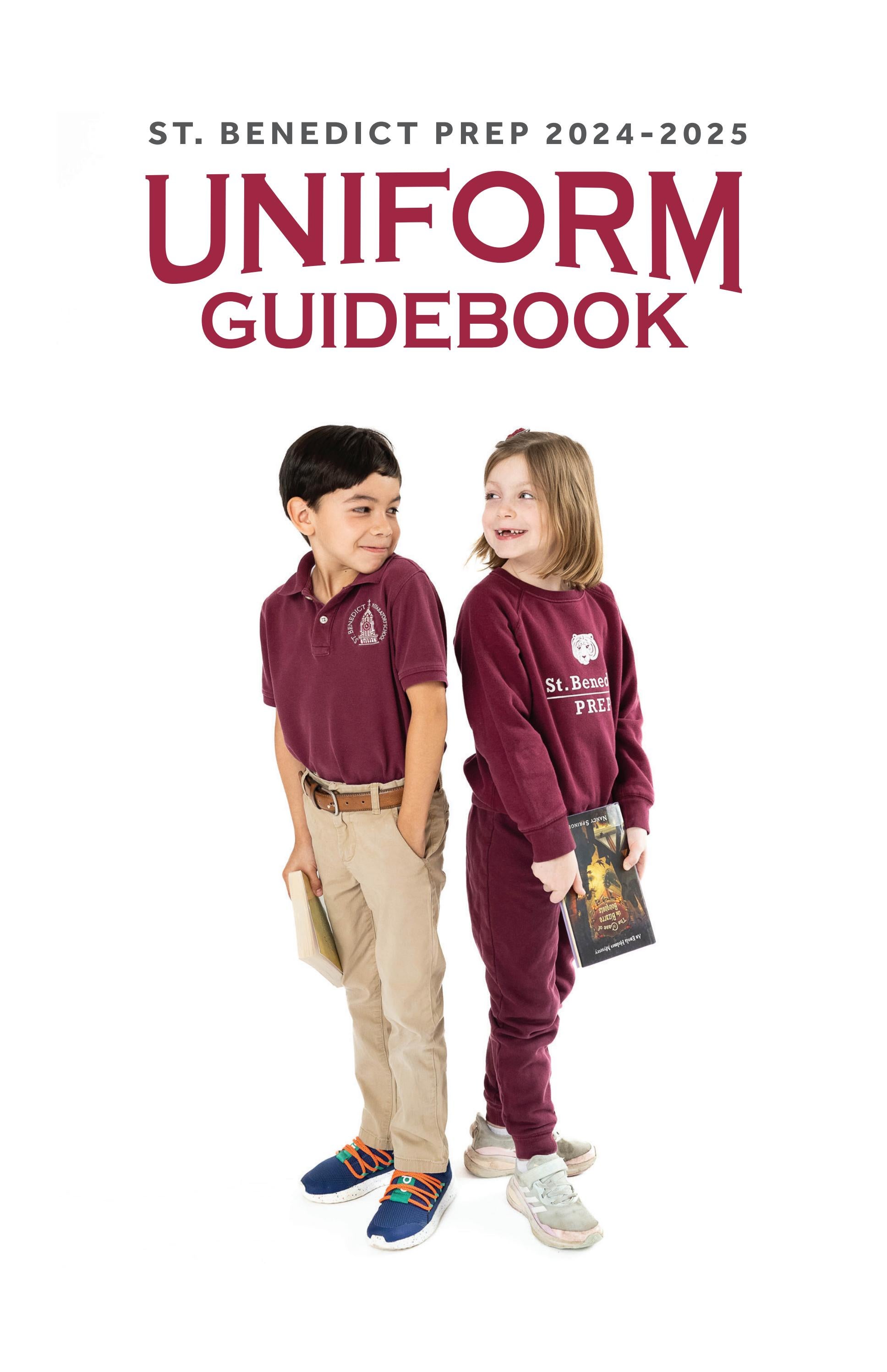 SBPS Uniform Guidebook by St. Benedict Parish and Preparatory School ...