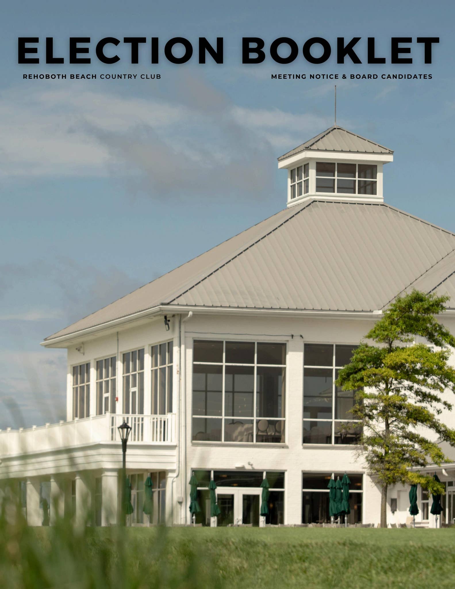 2024 Election Booklet by rehobothbeachcountryclub - Issuu