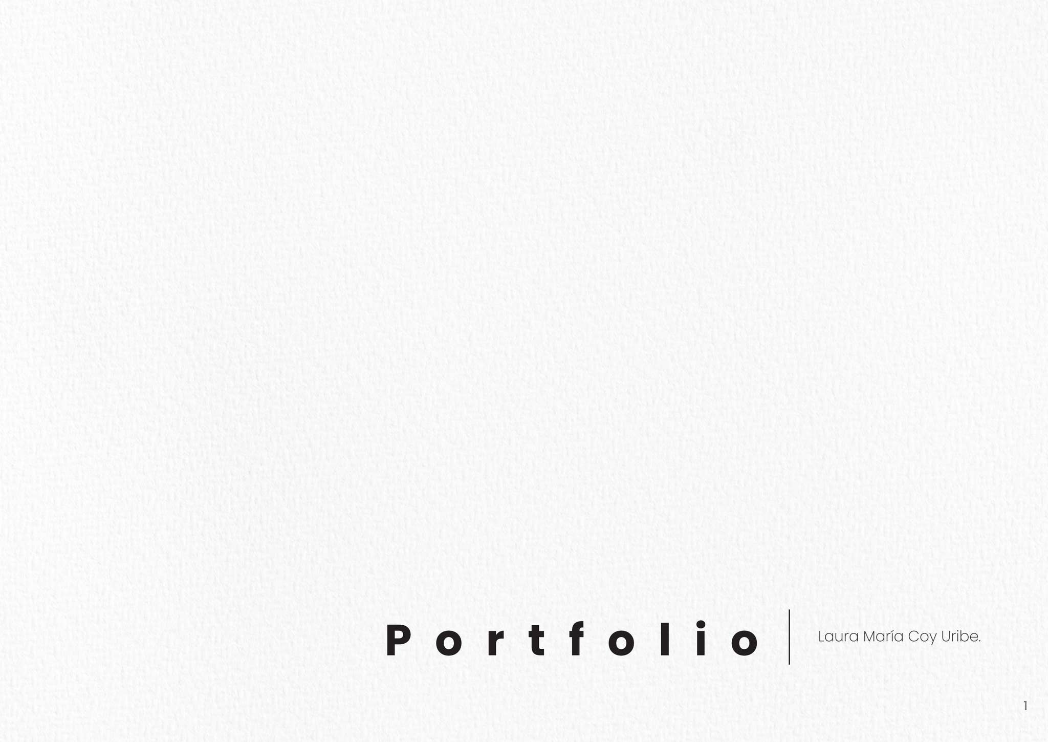 Portfolio Laura Coy 2024 by Laura María Coy Uribe - Issuu