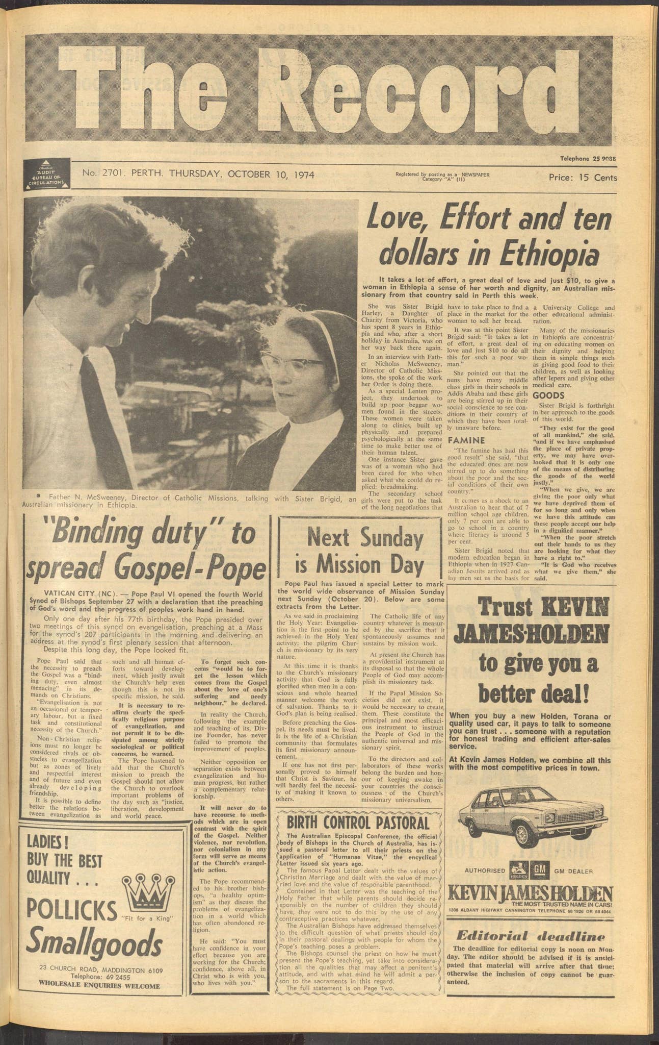 The Record Newspaper 10 October 1974 by The Record - Issuu