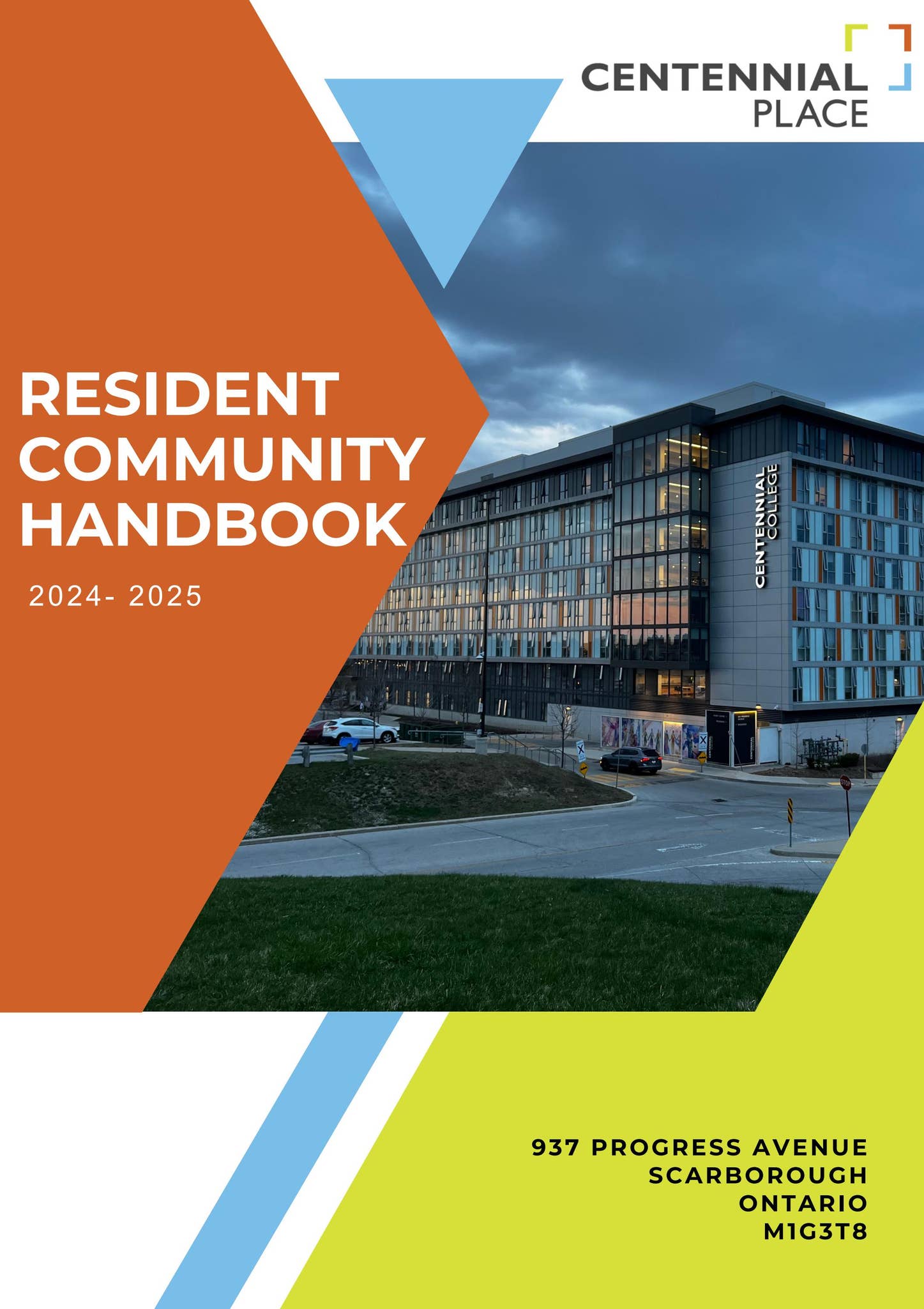 The Resident Community Handbook 2024-2025 | Centennial Place Residence ...