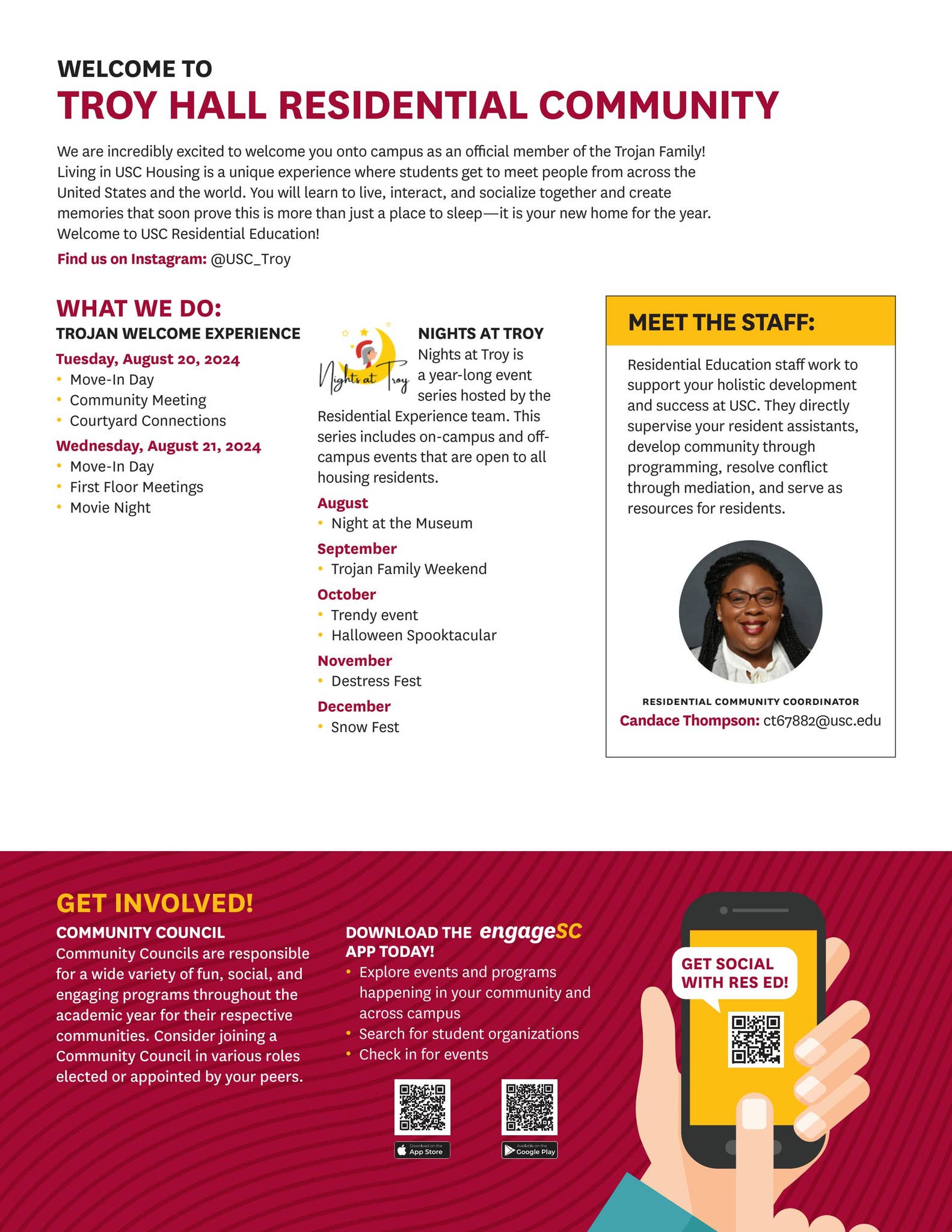 Troy Hall Residential Community Guide (2024-2025) by University of ...