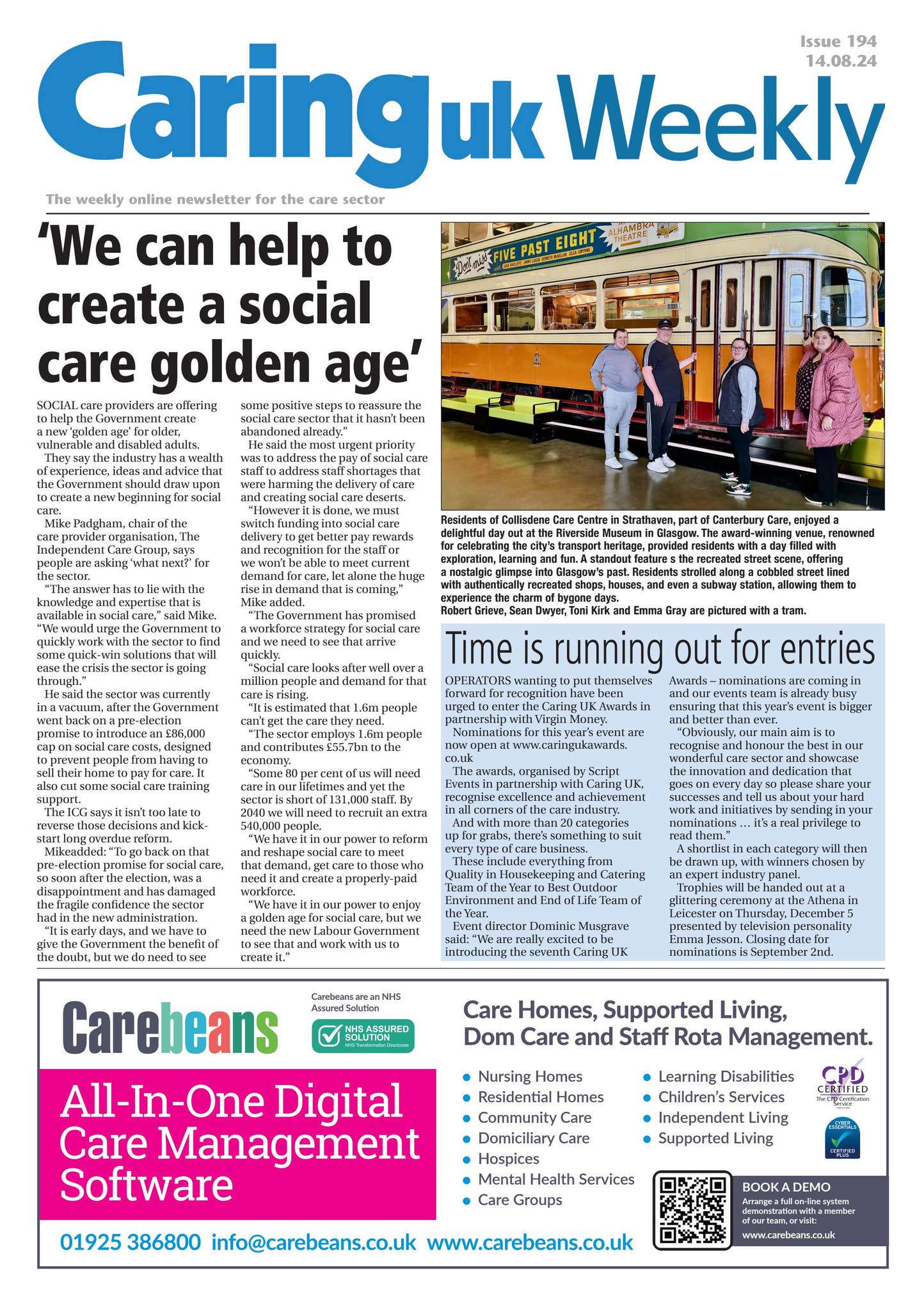 Caring UK Weekly - 14 August 2024 by Script Media - Issuu