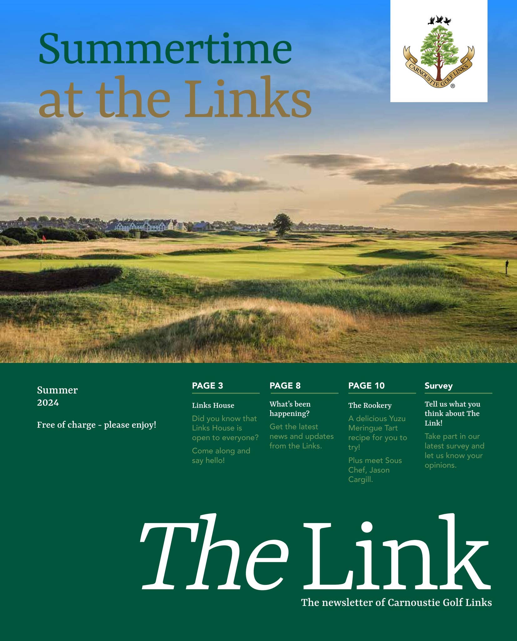 The Link Summer 2024 by Carnoustie Golf Links - Issuu