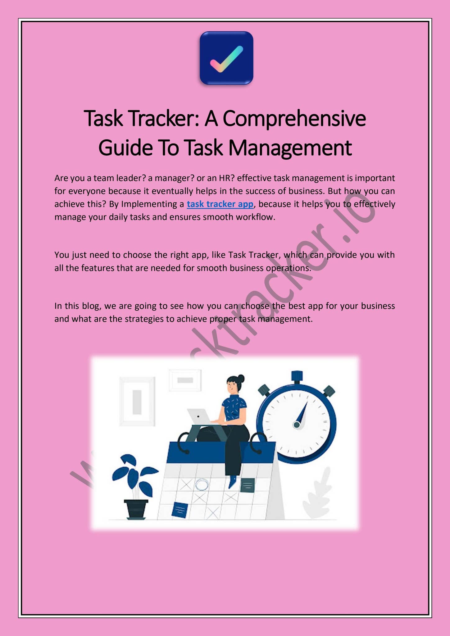 Task Tracker: A Comprehensive Guide To Task Management by Task Tracker ...