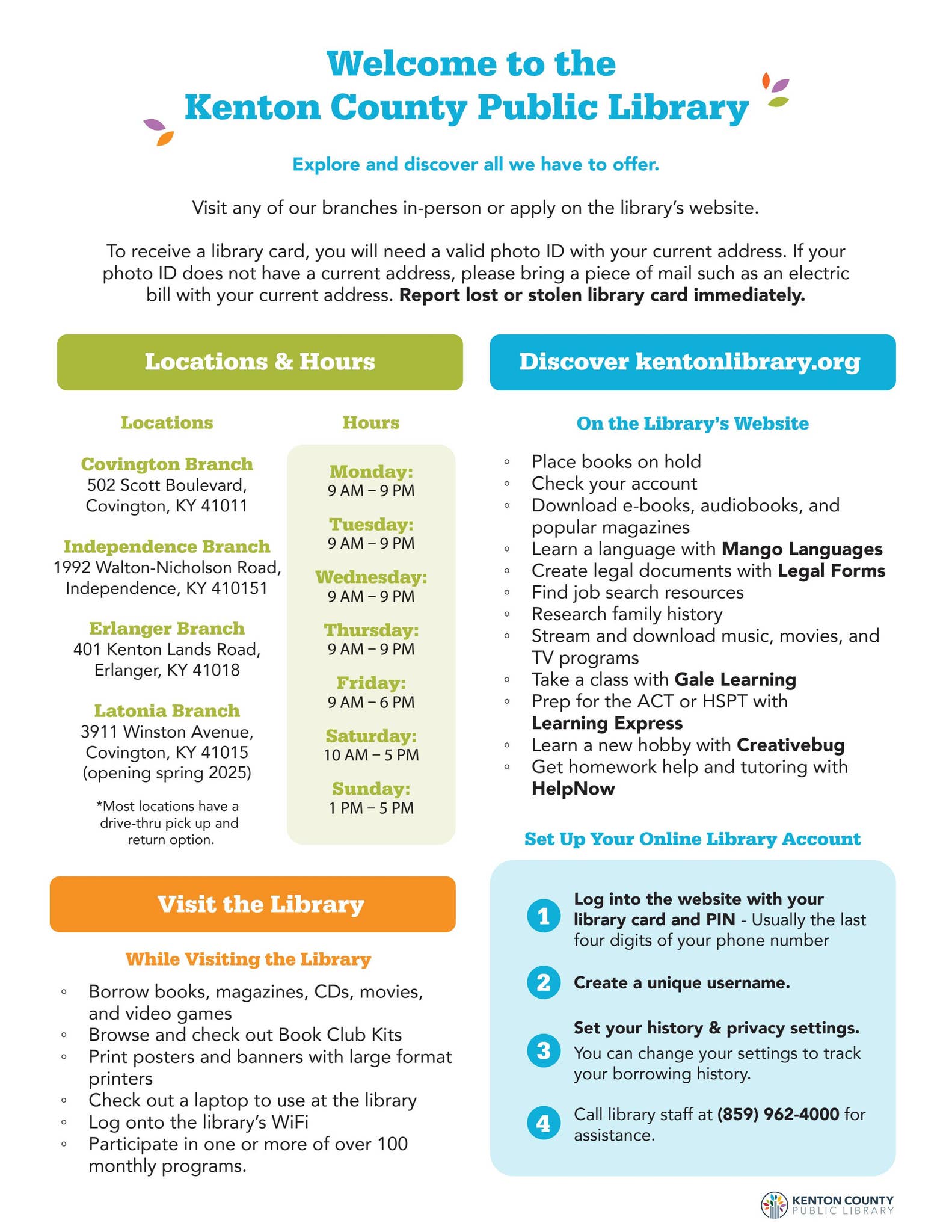 Welcome to the Kenton County Public Library by Kenton County Public ...