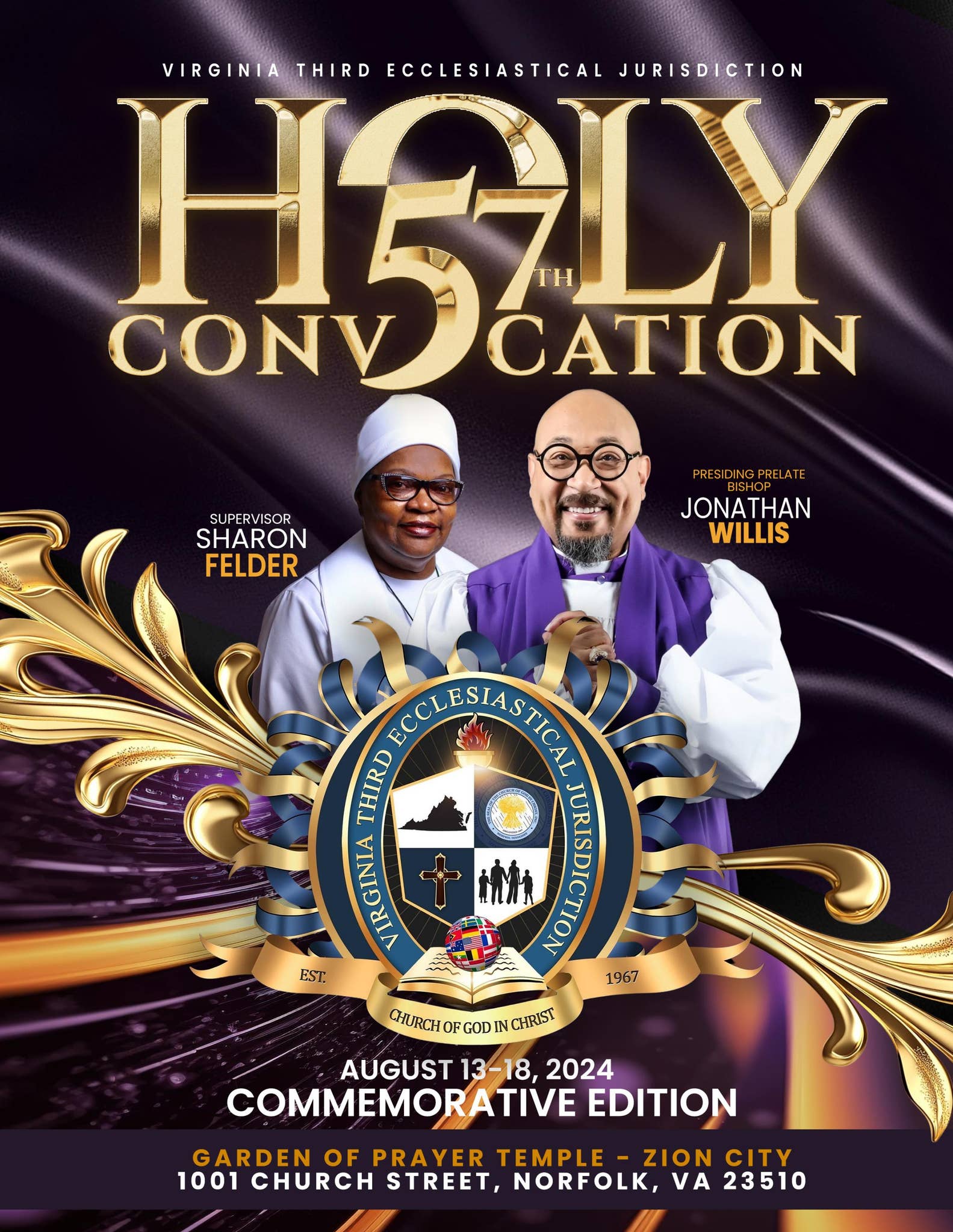 Virginia Third 2024 Holy Convocation Program by Mosi Marks - Issuu