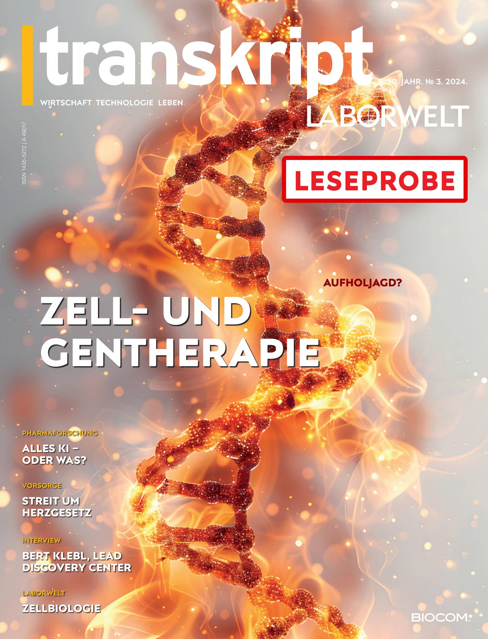 |transkript 3.2024 Leseprobe by BIOCOM Interrelations GmbH - Issuu