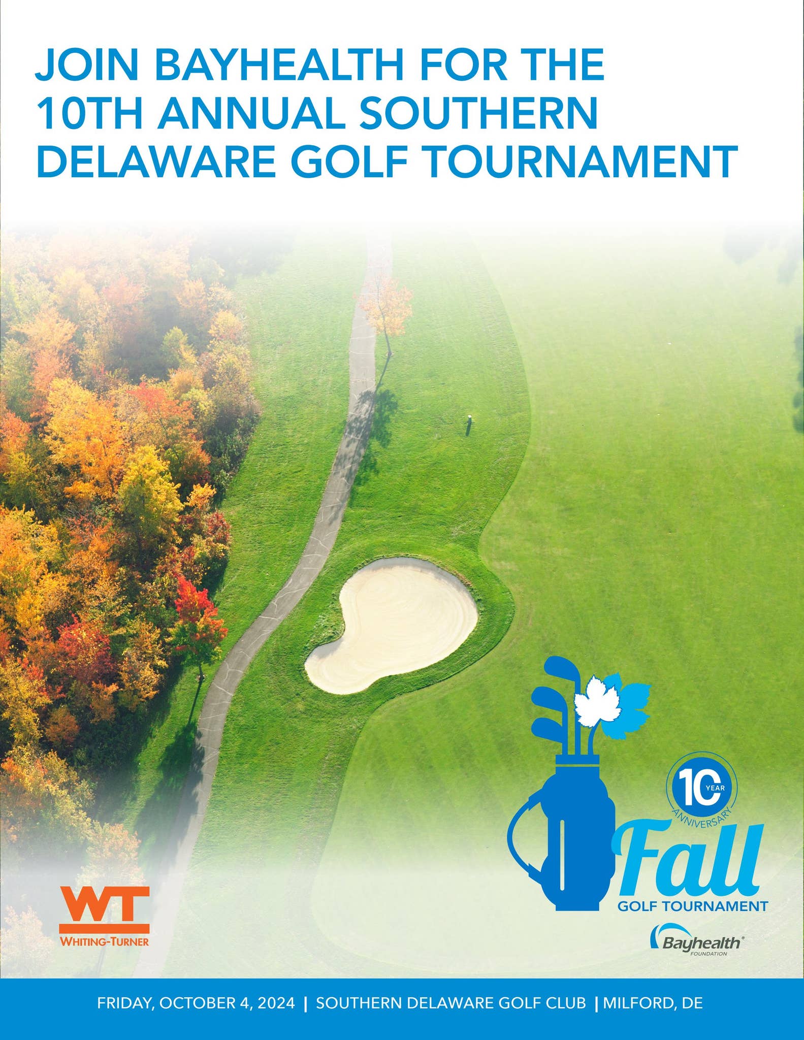 10th Annual Southern Delaware Golf Tournament by Bayhealth - Issuu