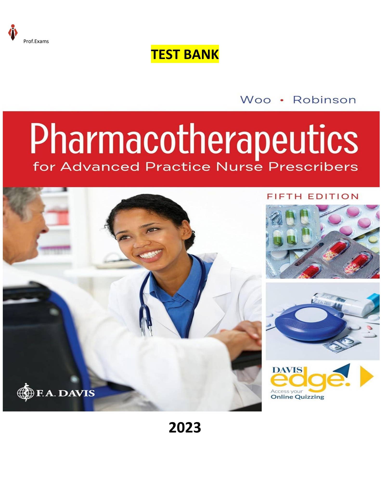 Test Bank for Pharmacotherapeutics for Advanced Practice Nurse ...