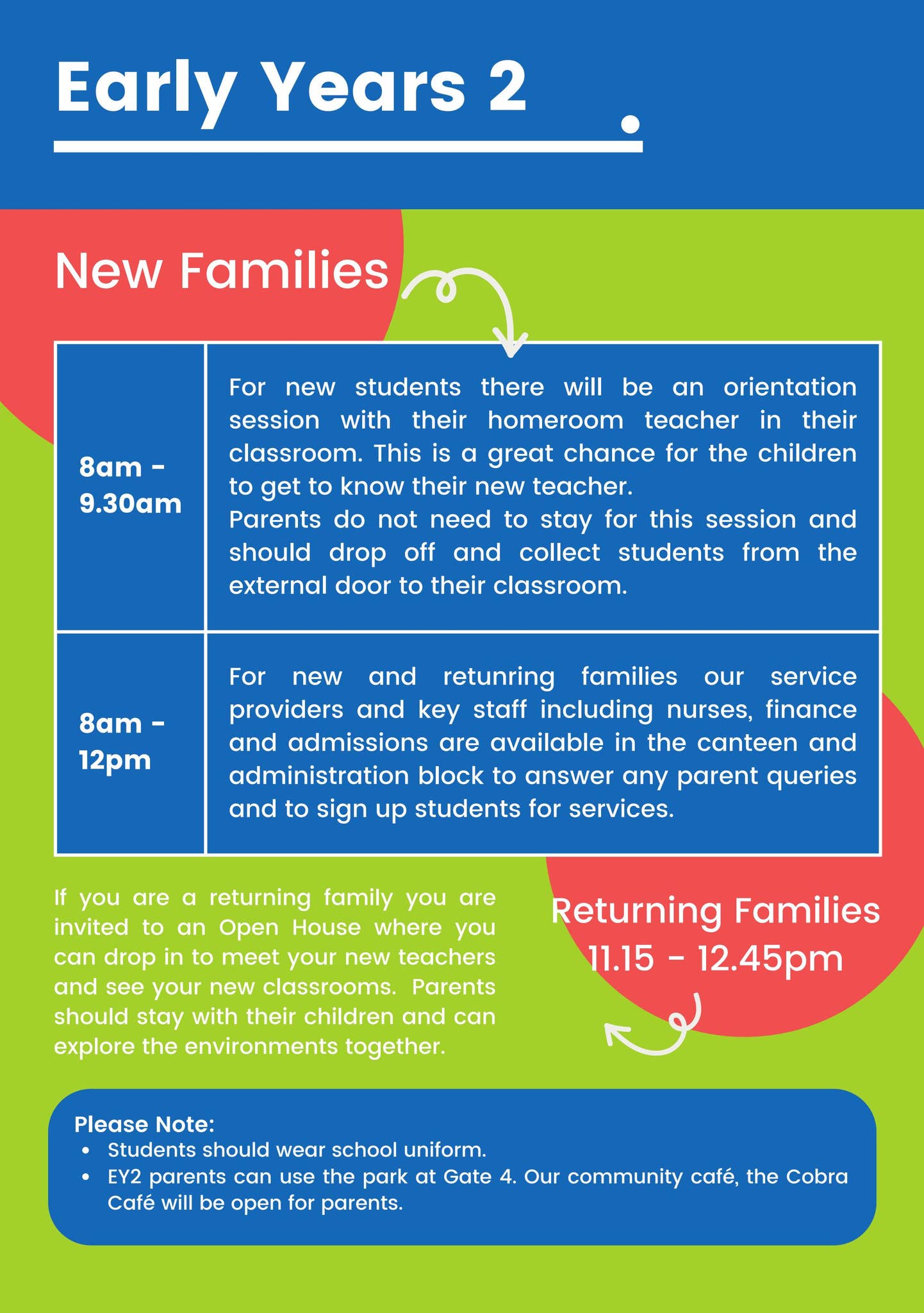EY2 Orientation Day 2024-25 by Raha International School - Issuu