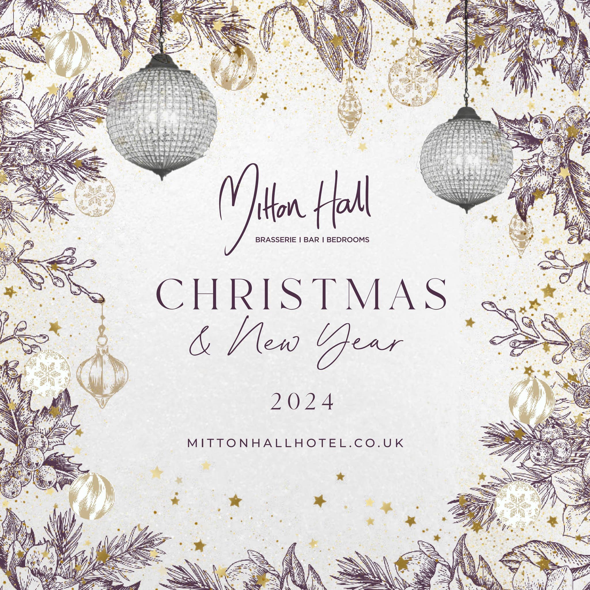 Mitton Hall Christmas Brochure 2024 by James Places - Issuu