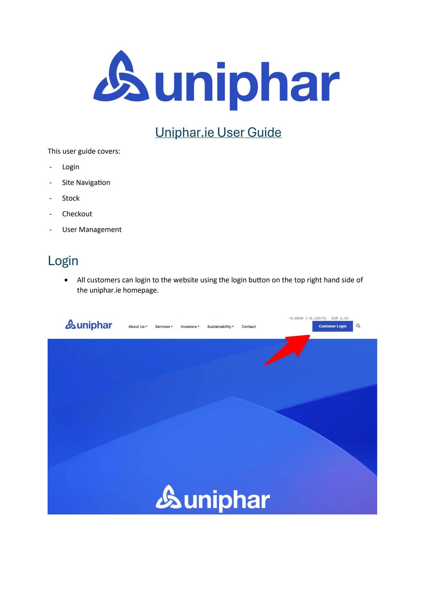 Uniphar User Guide by smcc8 - Issuu