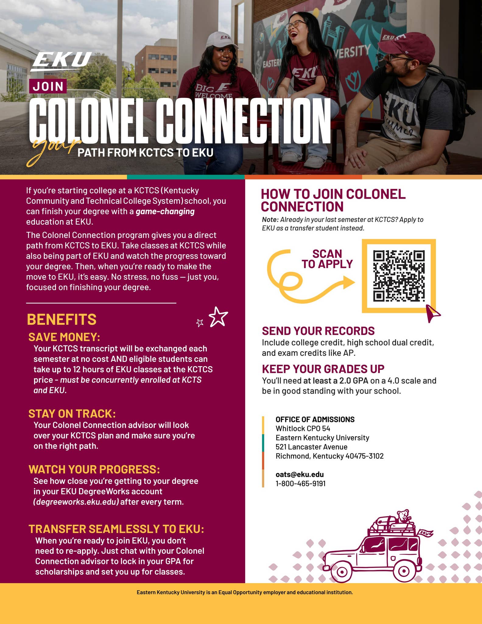Transfer Colonel Connection One Pager by Eastern Kentucky University ...