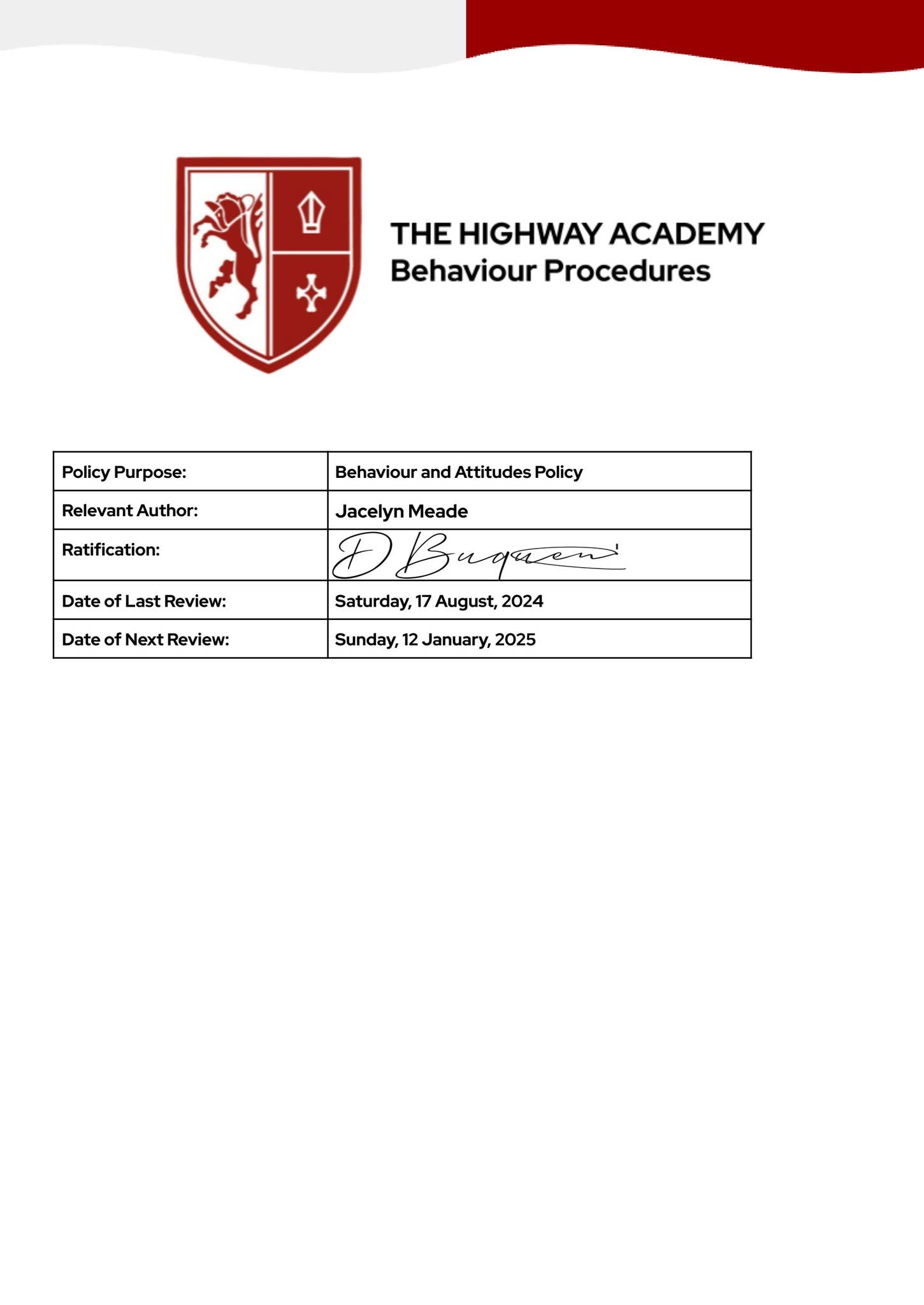 Highway Behaviour for Learning Policy by Dhruv Allsop - Issuu
