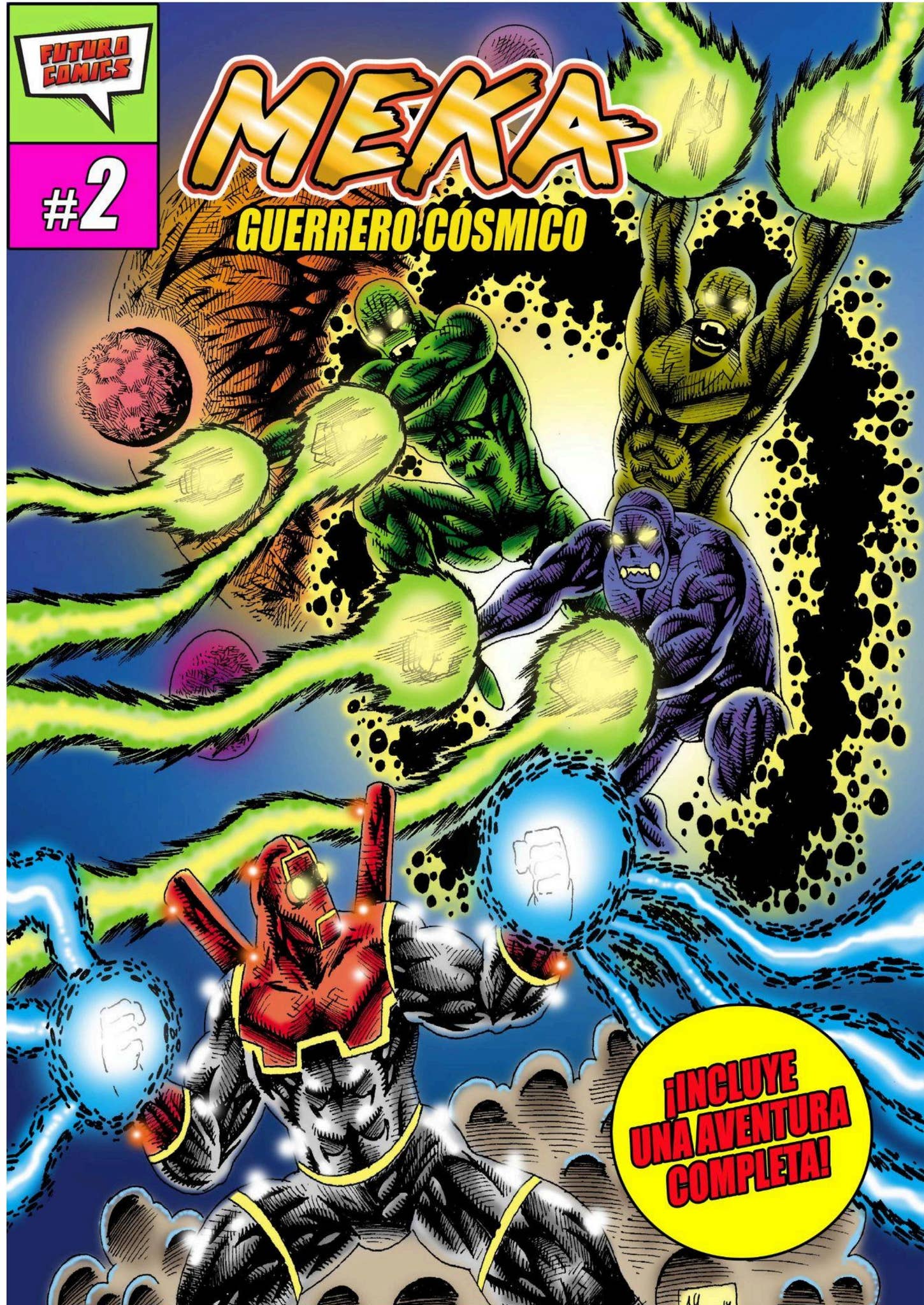 MEKA: GUERRERO CÓSMICO nº2 by Futuro Comics - Issuu