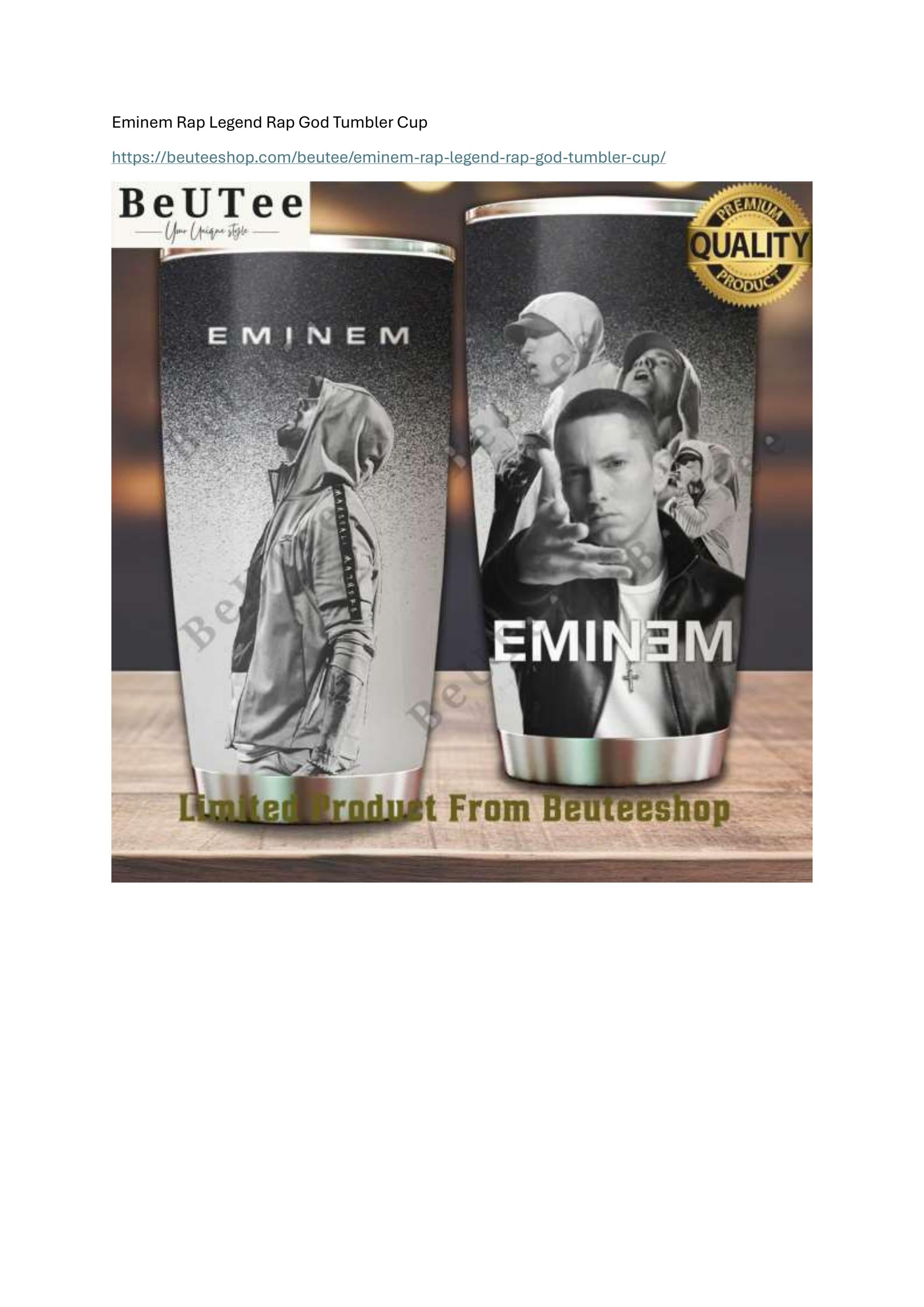 Eminem Rap Legend Rap God Tumbler Cup by Shop Owl Fashion - Issuu