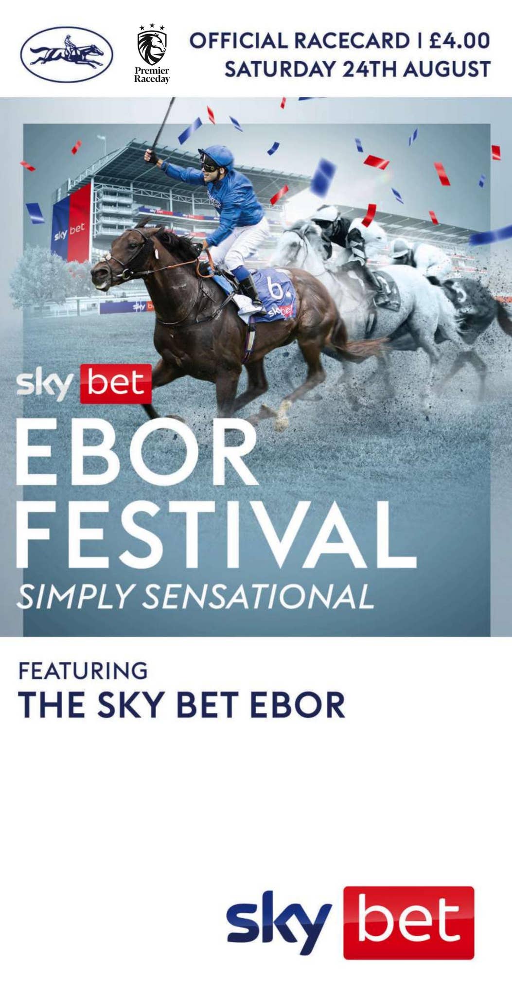 York Racecard - Saturday 24th August by Weatherbys - Issuu