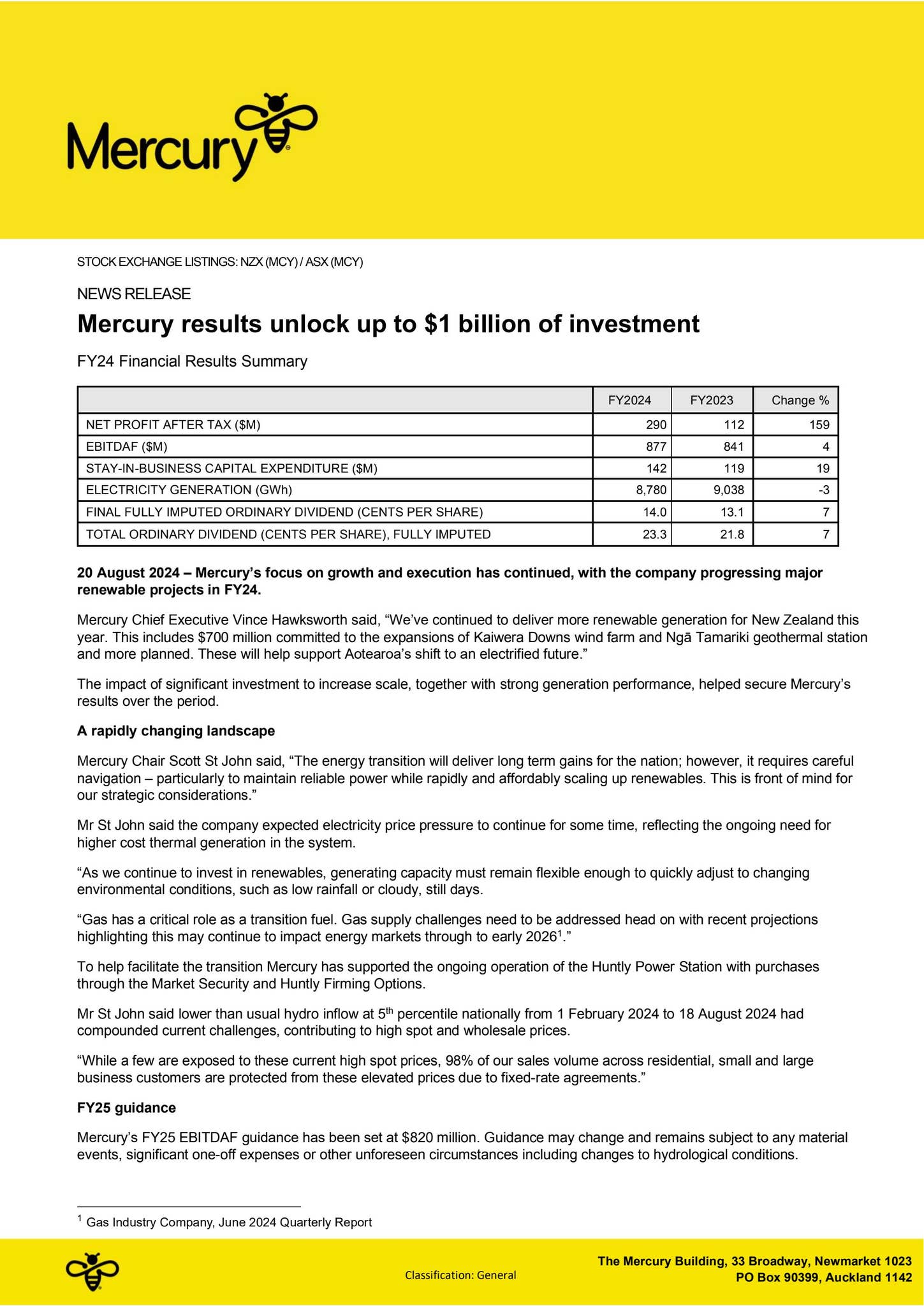 Mercury results unlock up to $1 billion of investment by Mercury - Issuu