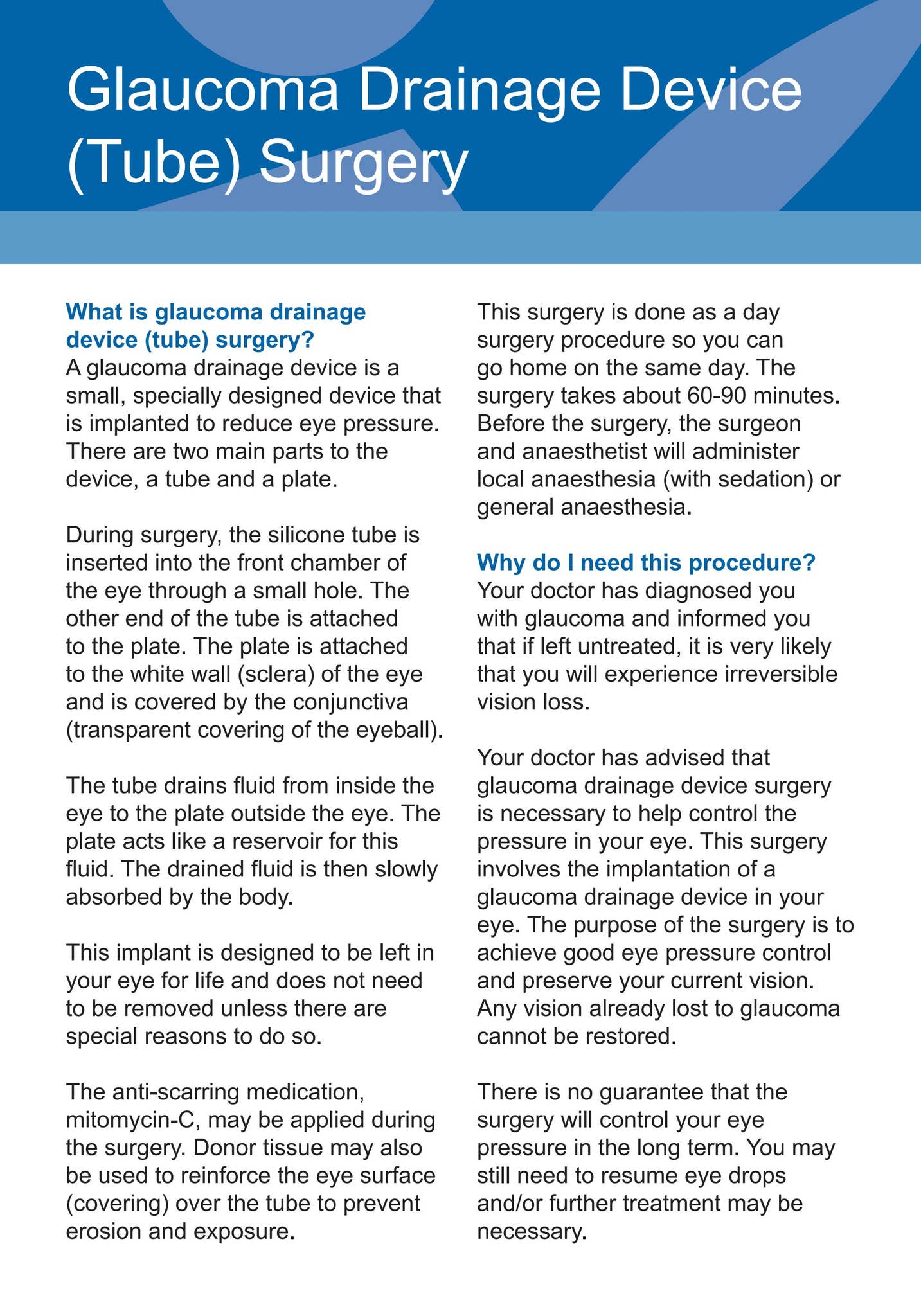 Glaucoma Drainge Device by KTPH_YCH - Issuu