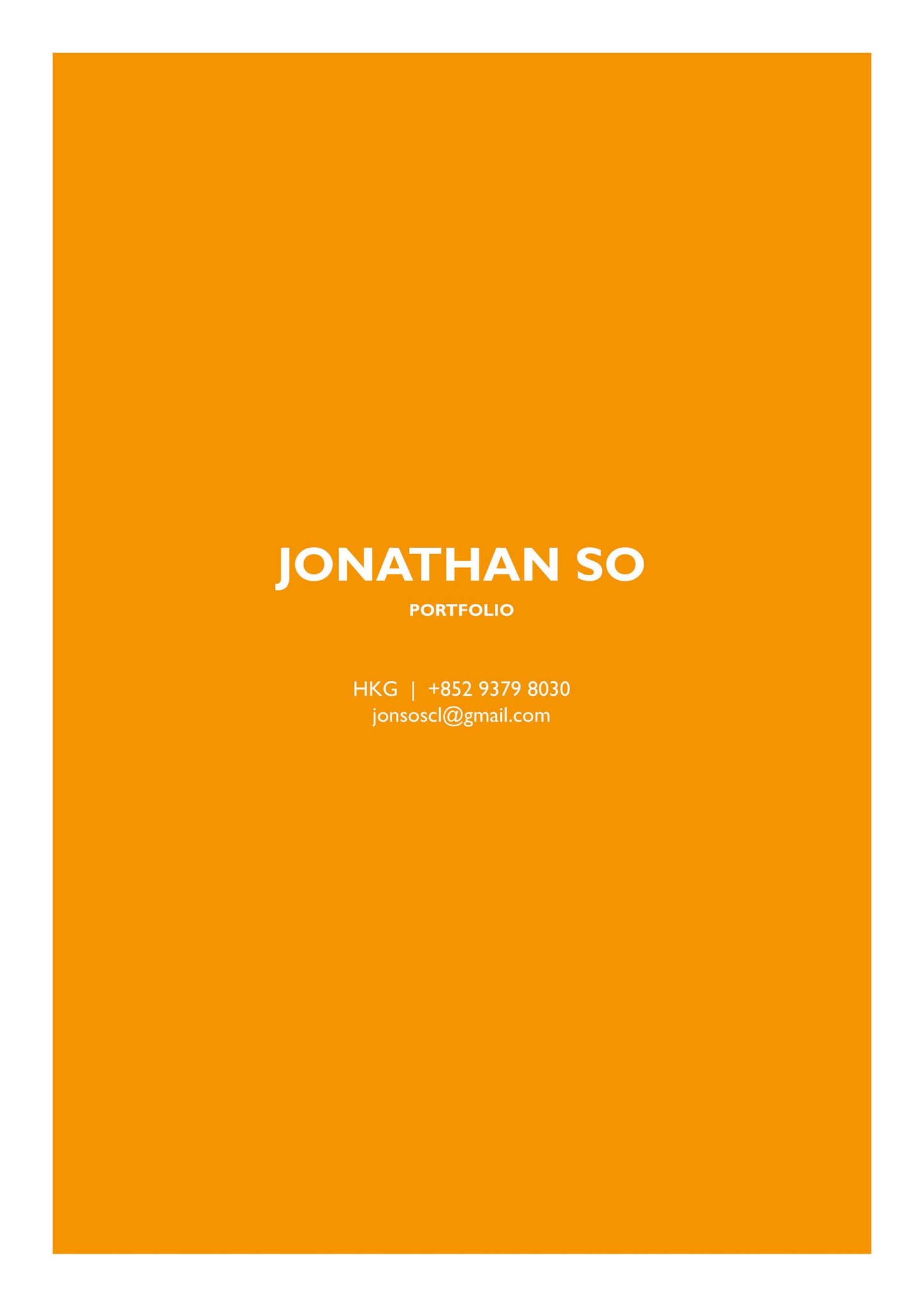 Jonathan So _ Design Portfolio by Jonathan So - Issuu