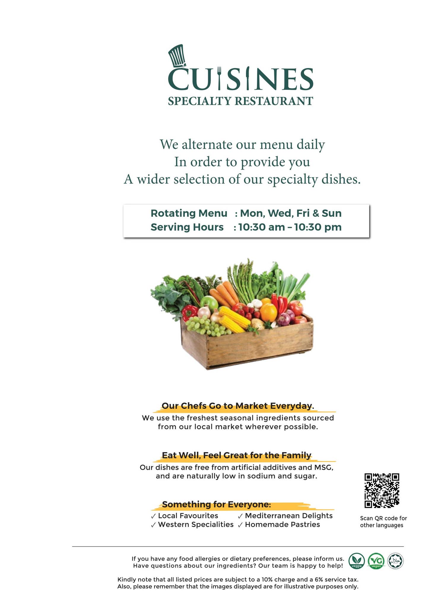 All Day Dining Menu (Odd Days) | Cuisines by The Haven Media Channel ...
