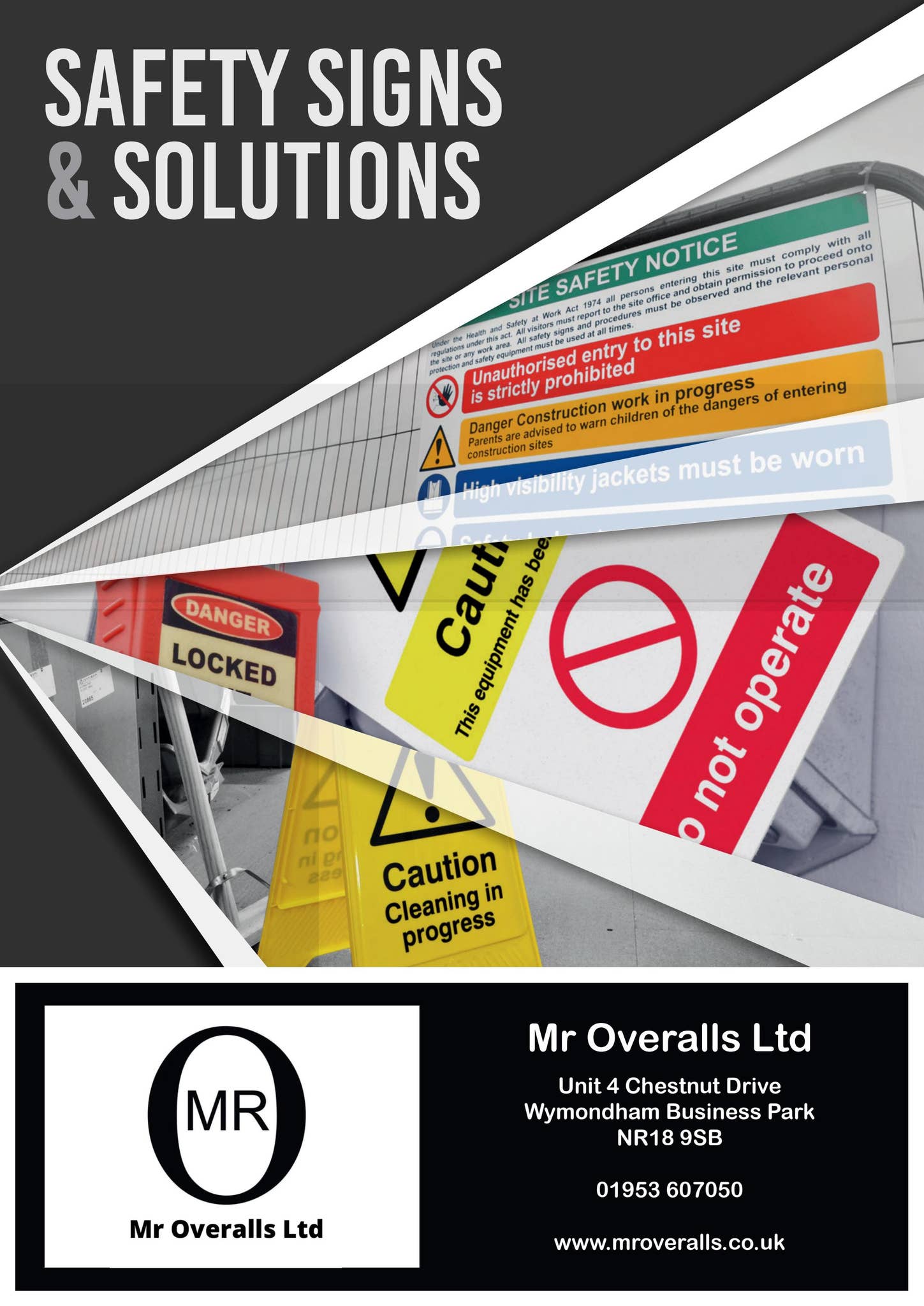 Mr Overalls Ltd Safety Signs and Solutions by Centurion Europe - Issuu