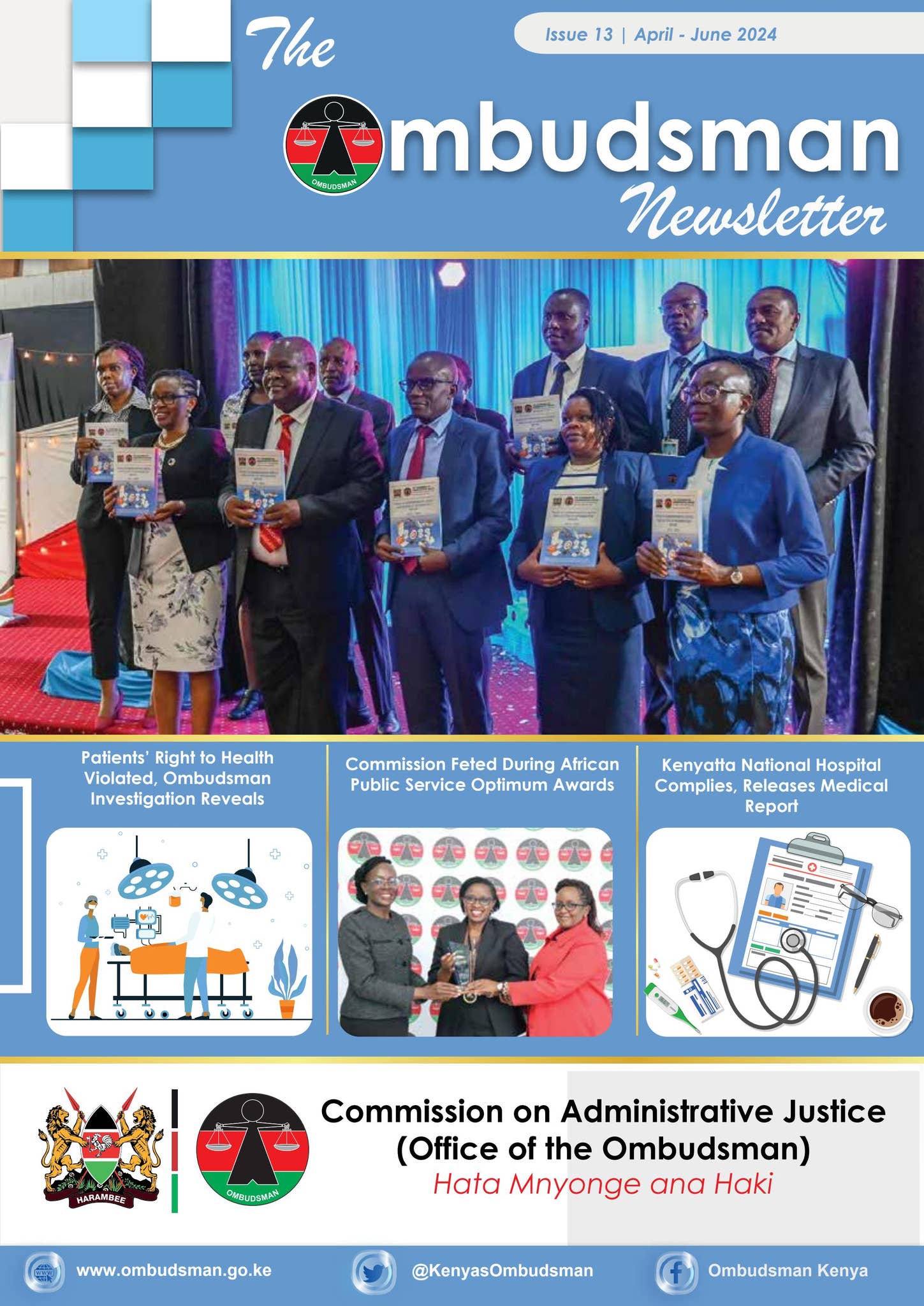 Ombudsman Newsletter, April - June 2024 by Ombudsman PEACC Department ...