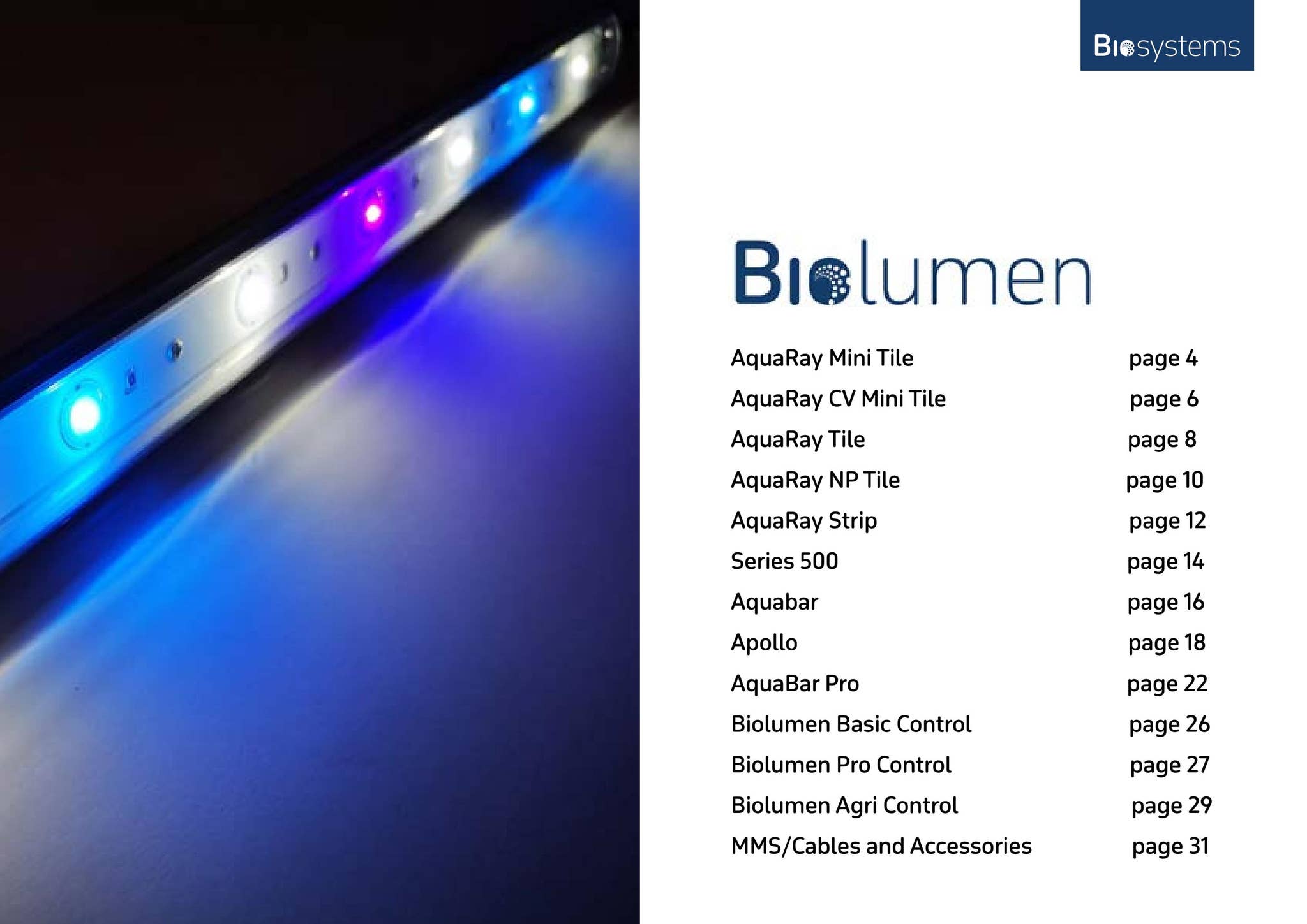Biolumen by tropicalmarinecentre - Issuu
